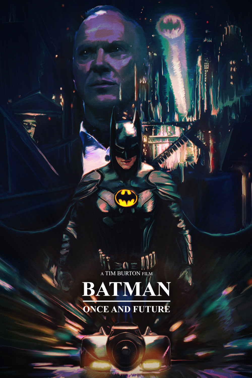 Batman: Once And Future | Poster By John Dunn