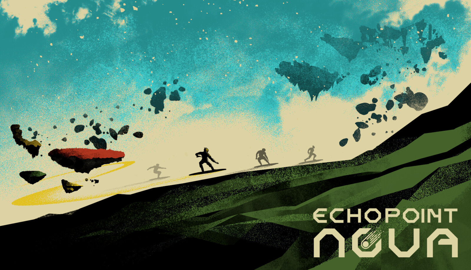 ECHO POINT NOVA | ALTERNATIVE KEY ART | Poster By Felix Tindall