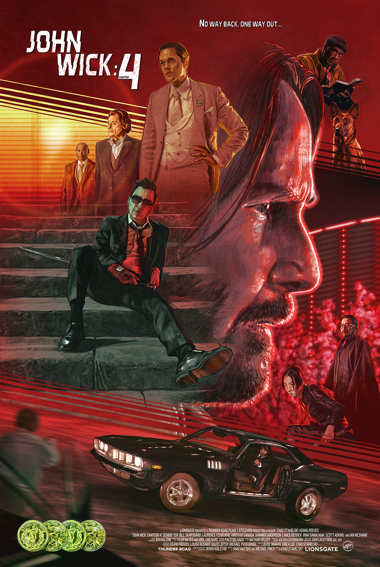 John Wick 4 | Poster By Neil Davies