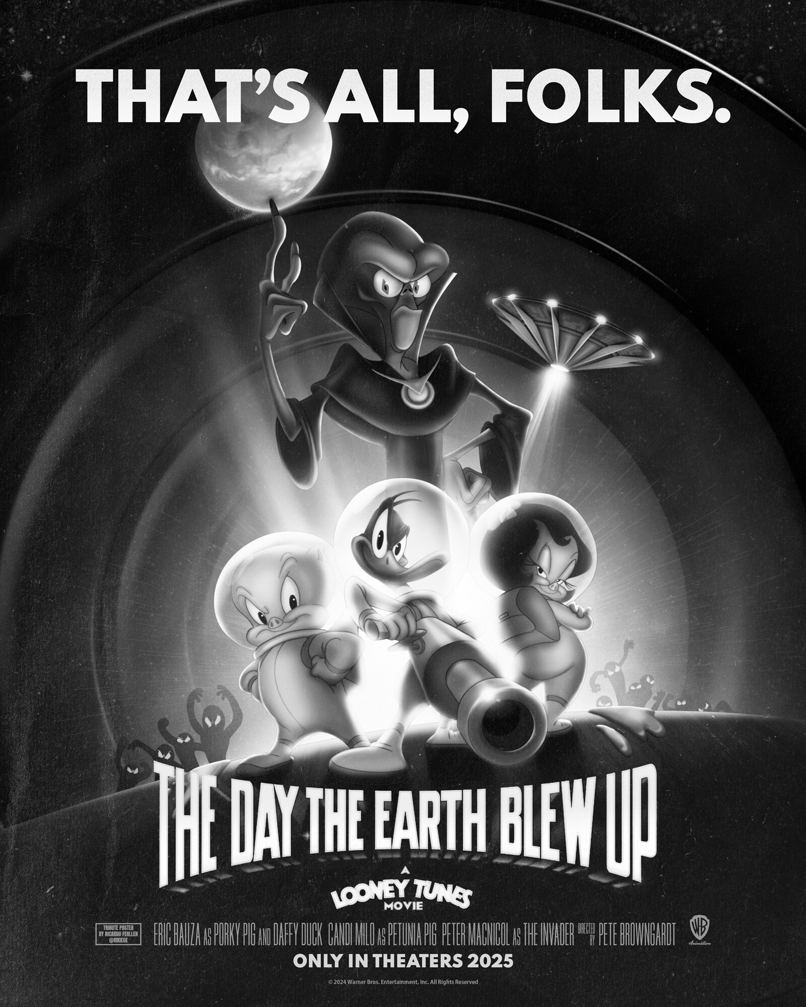 Looney Tunes: The Day The Earth Blew Up - Fan Poster | Poster By Rikiege