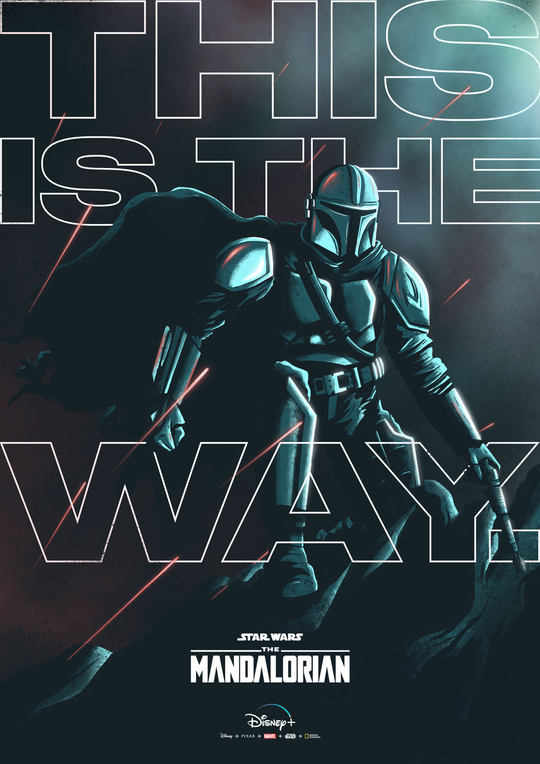 This Is The Way | Poster By Luke Brookes