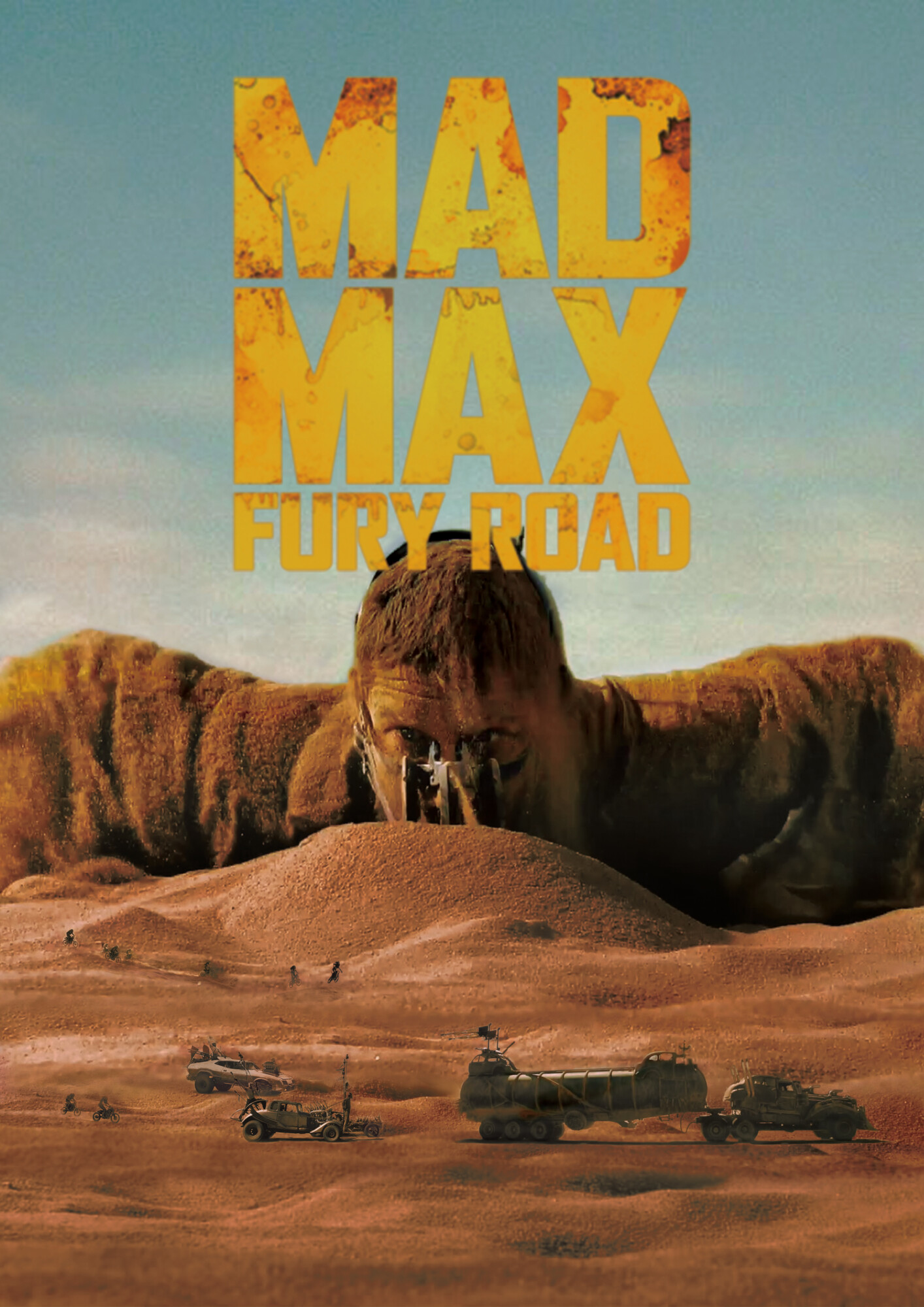 Mad Max: Fury Road (2015 Film) | Poster By Gu Jamin