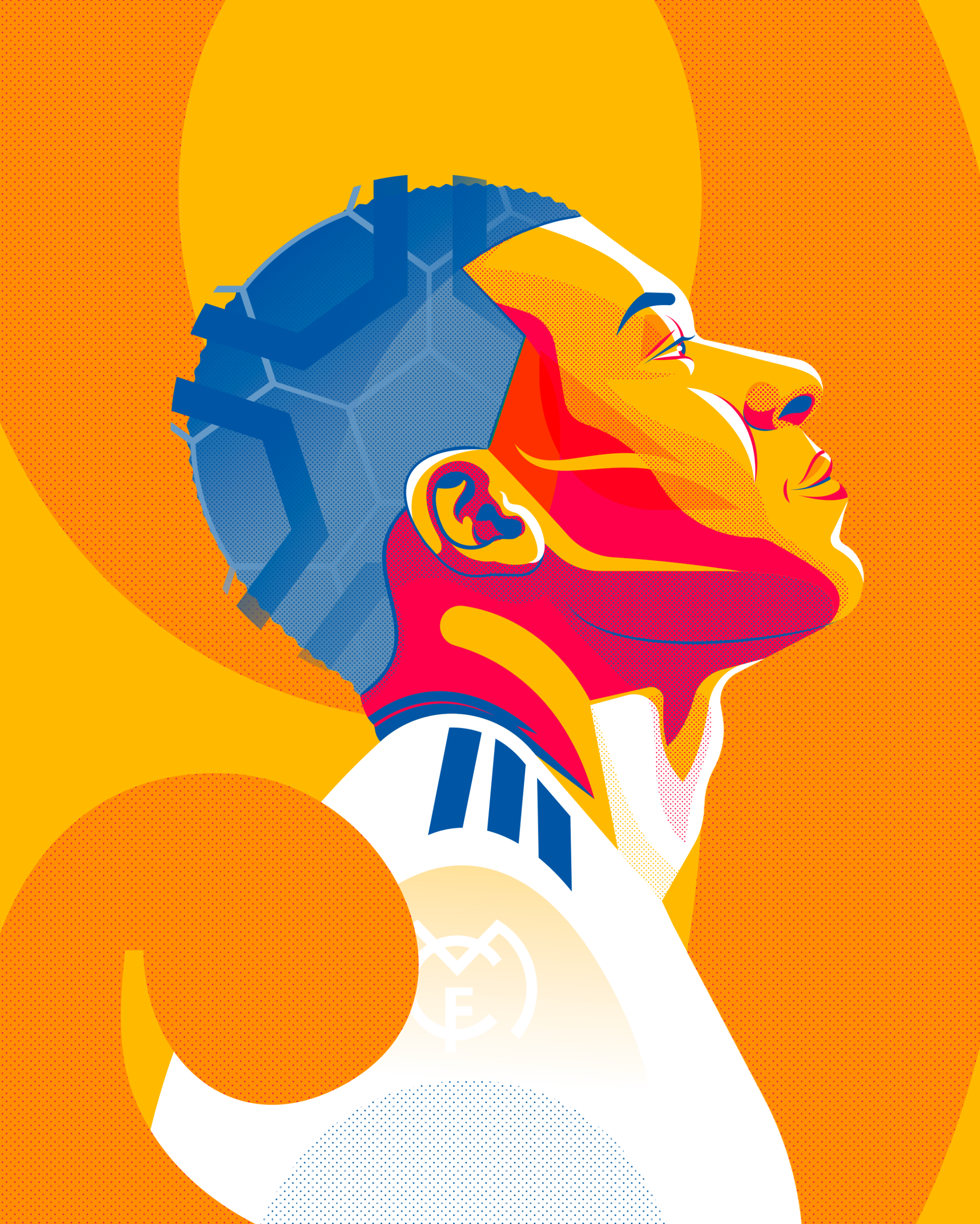 Kylian Mbappe | Poster By Joseph K. Roman