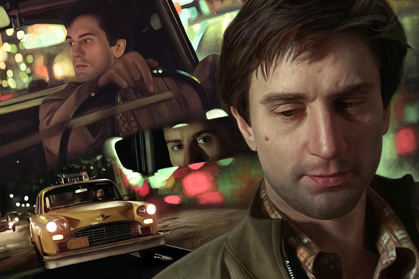 Taxi Driver | Poster By Fredlobo Lopez