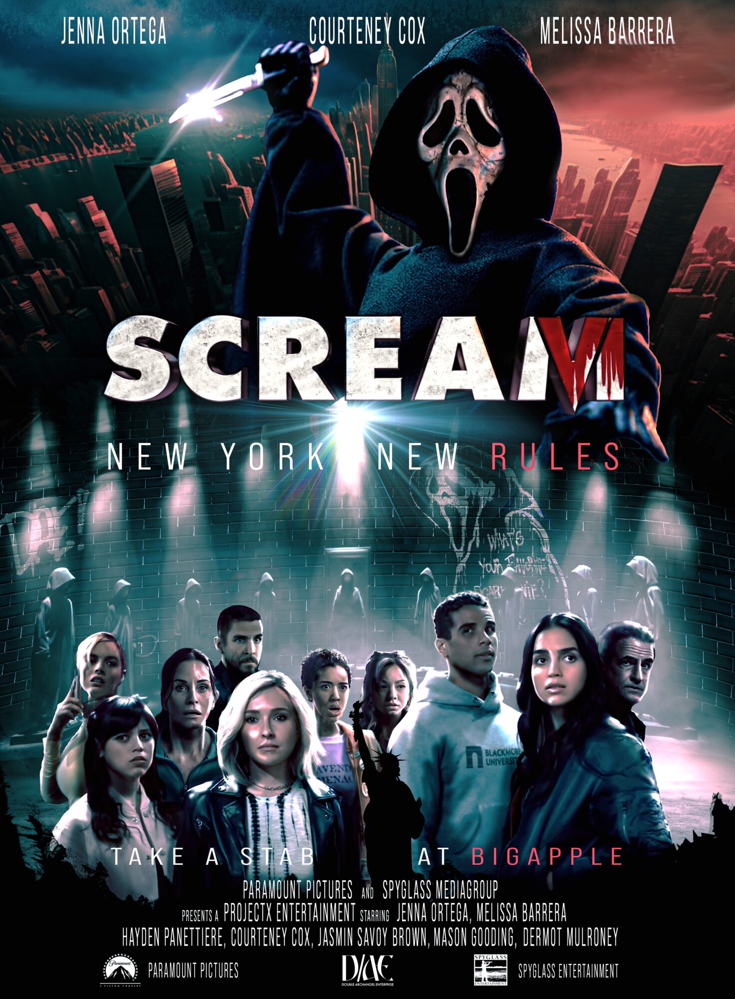 Scream 6 - Pre-Released Fan Poster | Poster By Double Art Angel