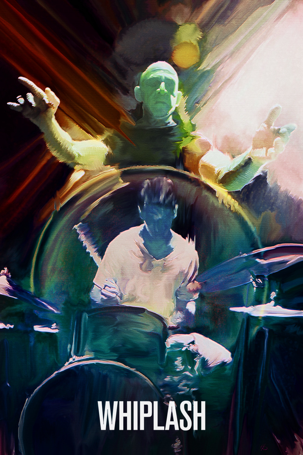 Whiplash | Poster By John Dunn