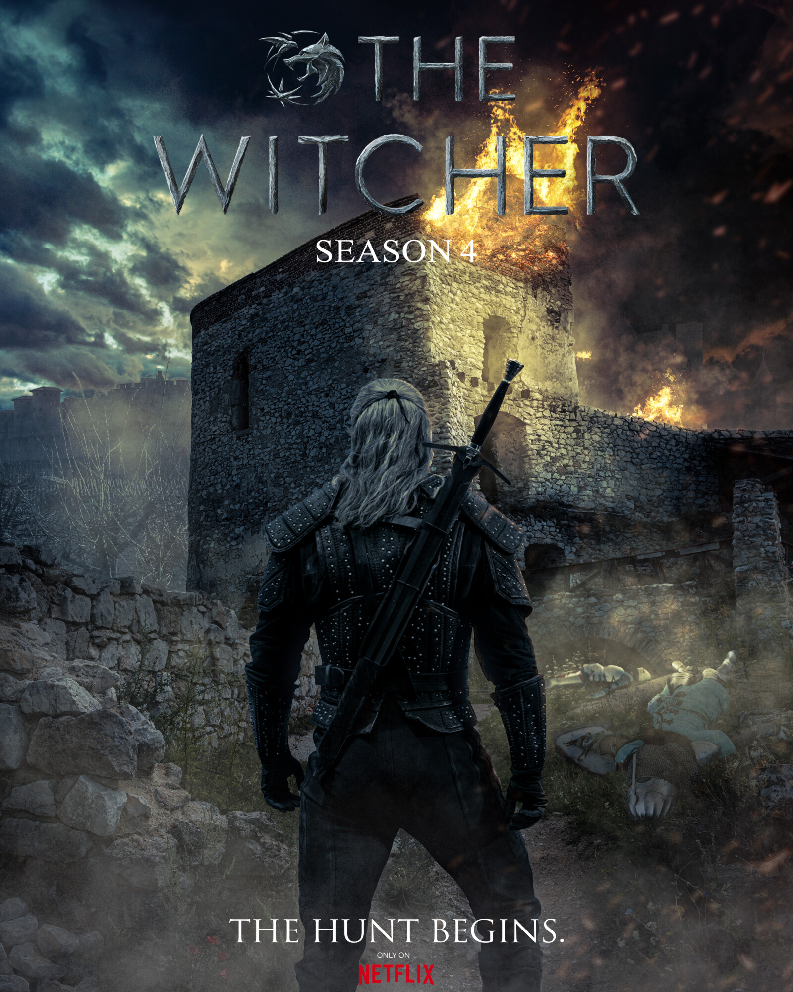 Witcher Season 4 Teaser | Poster By Bones & Beyond