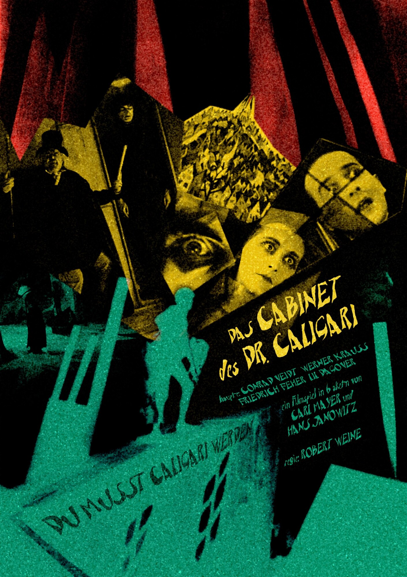 The Cabinet Of Dr. Caligari (1920) | Poster By LM1138