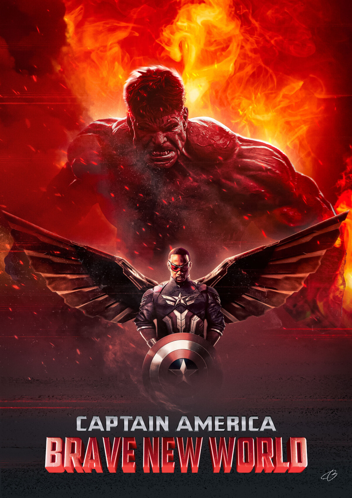 Captain America Brave New World | Poster By Bartos Gyorgy