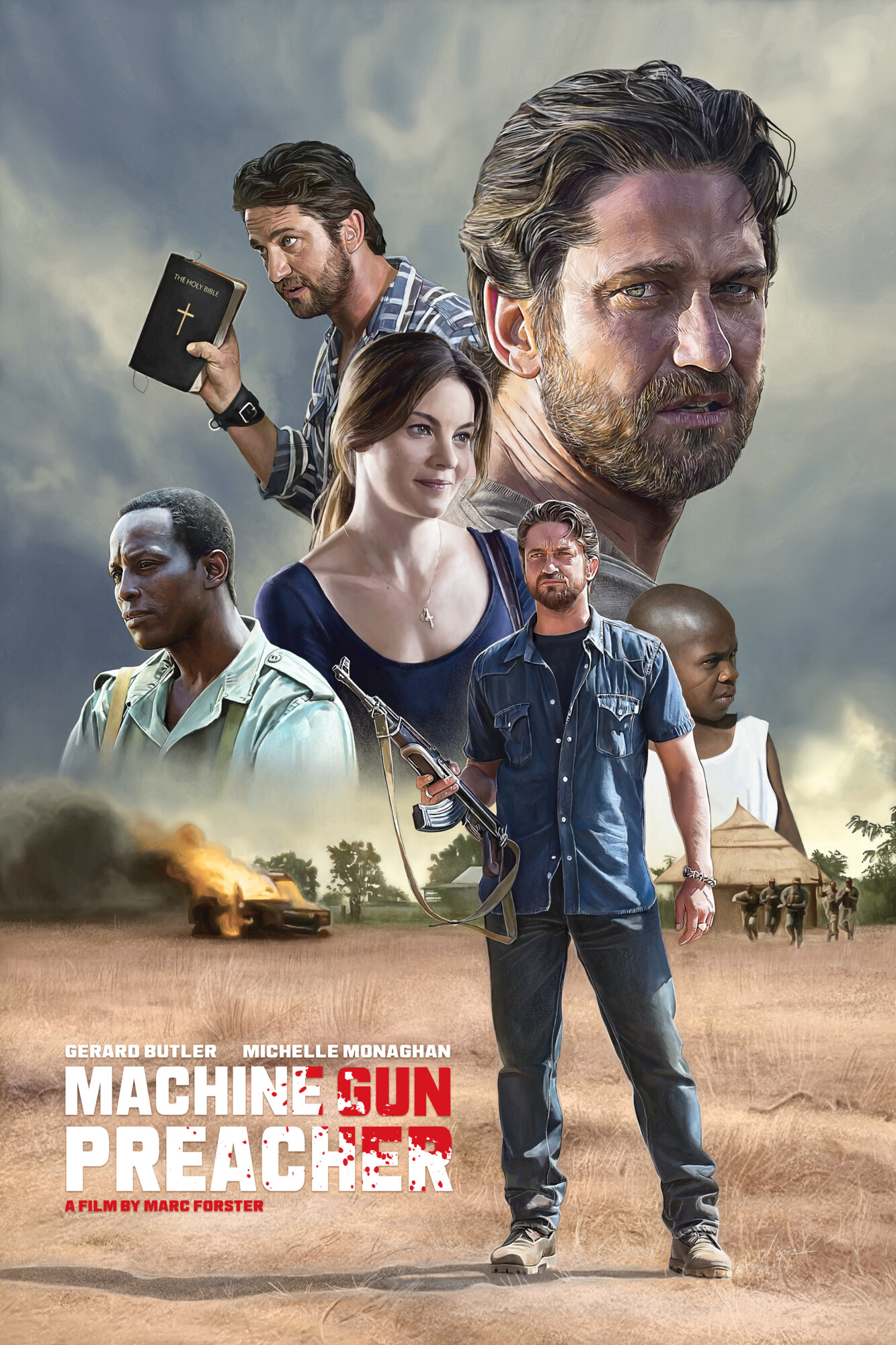 Machine Gun Preacher | Poster By Fredlobo Lopez
