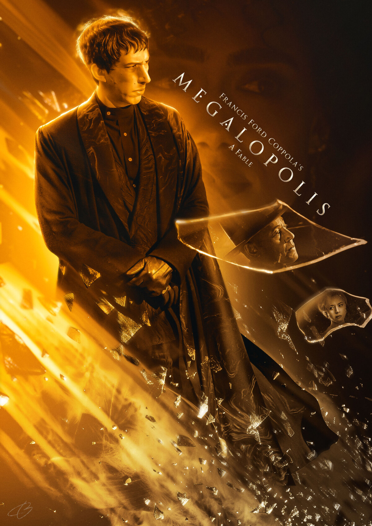 Megalopolis | Poster By Bartos Gyorgy