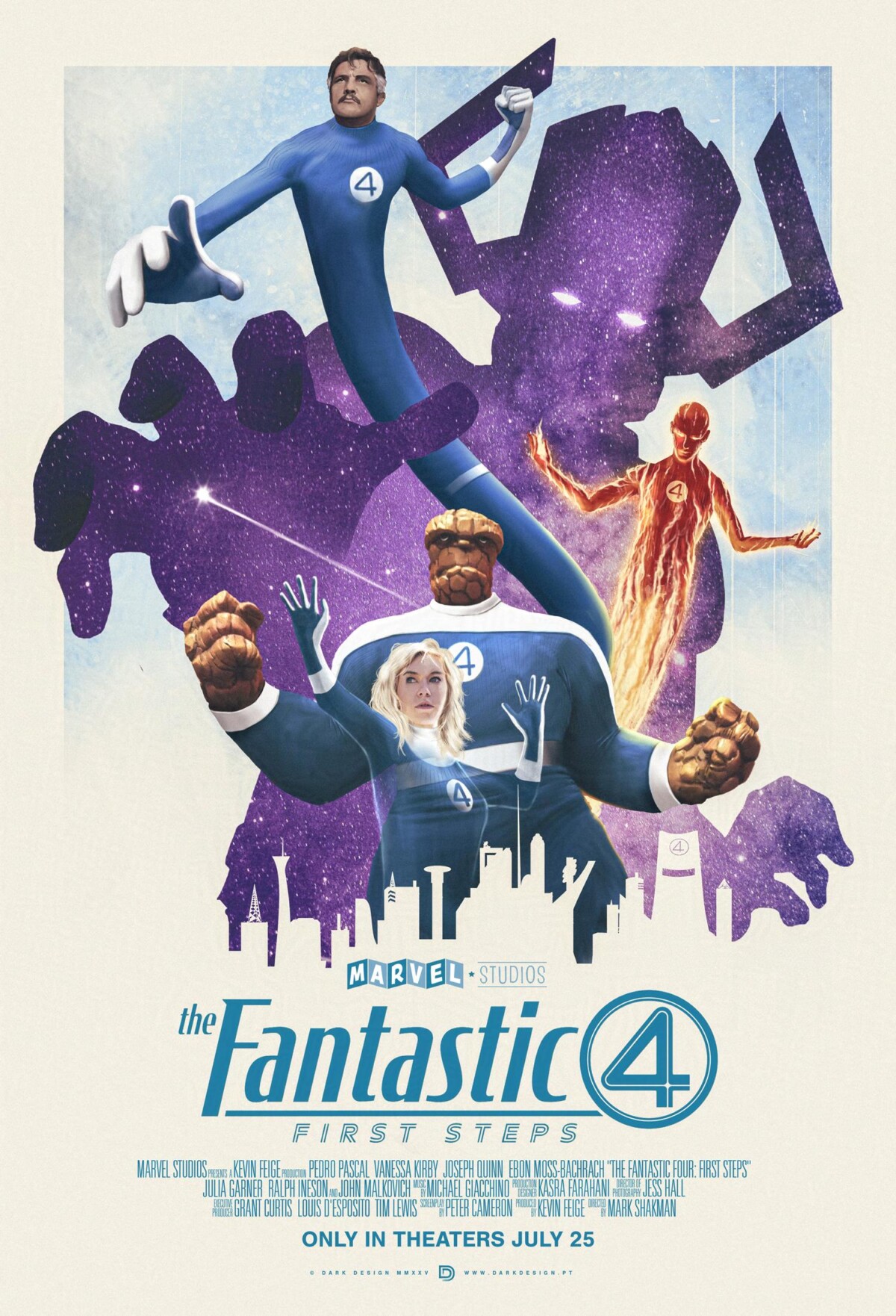 The Fantastic Four: First Steps | Poster By Darkdesign