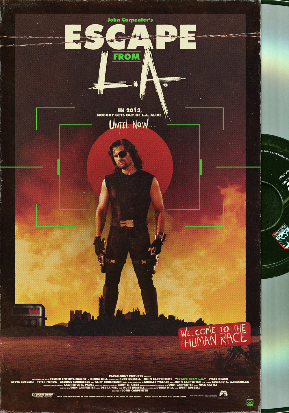 Escape From L.A. | Poster By Gokaiju - Grégory Sacré