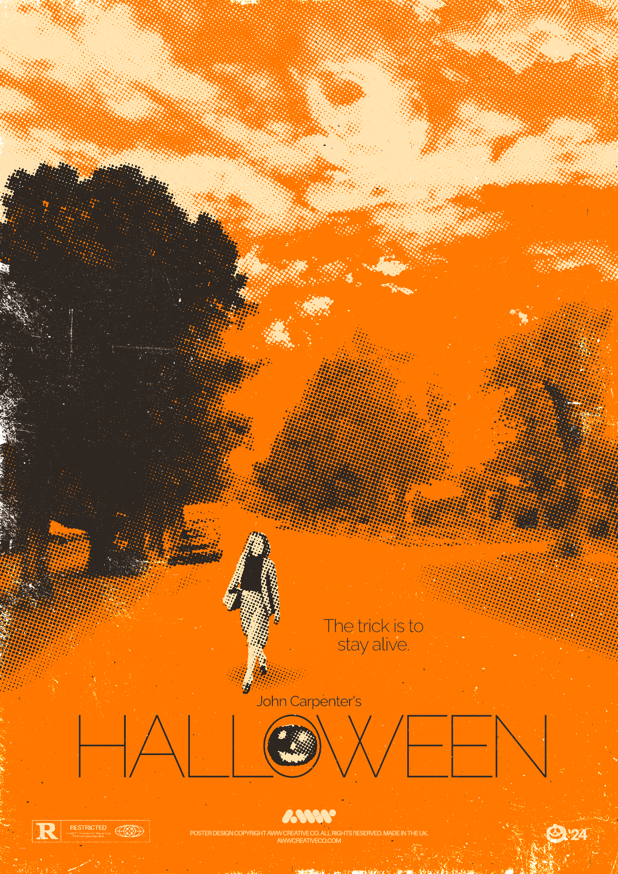 Halloween (John Carpenter, 1978) | Poster By Ash Weaver-Williams