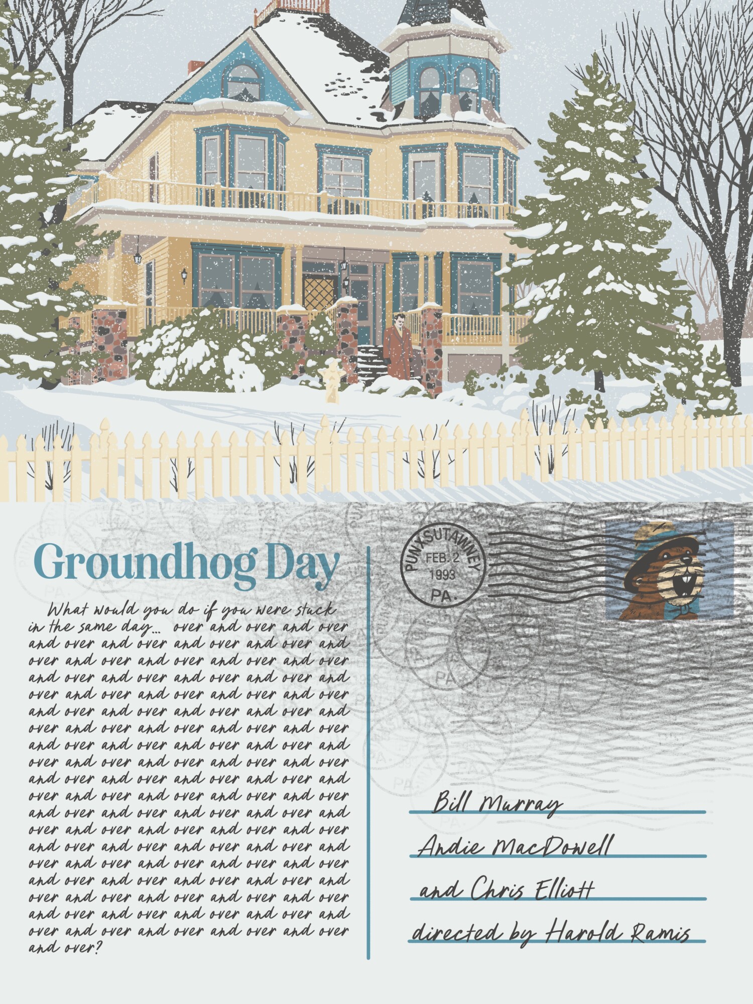 Groundhog Day | Poster By Derek Eads
