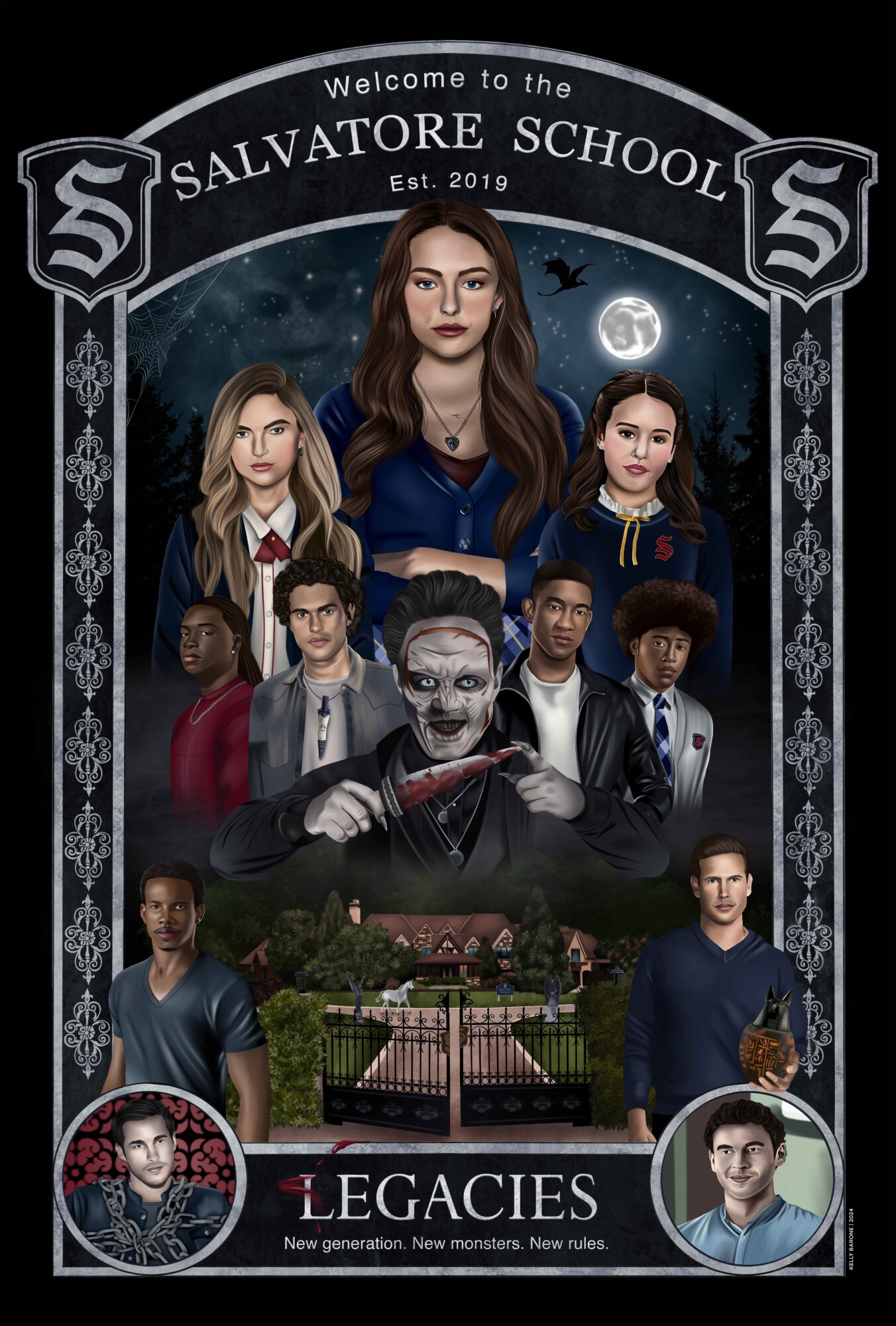 Legacies | Poster By Kelly Barone