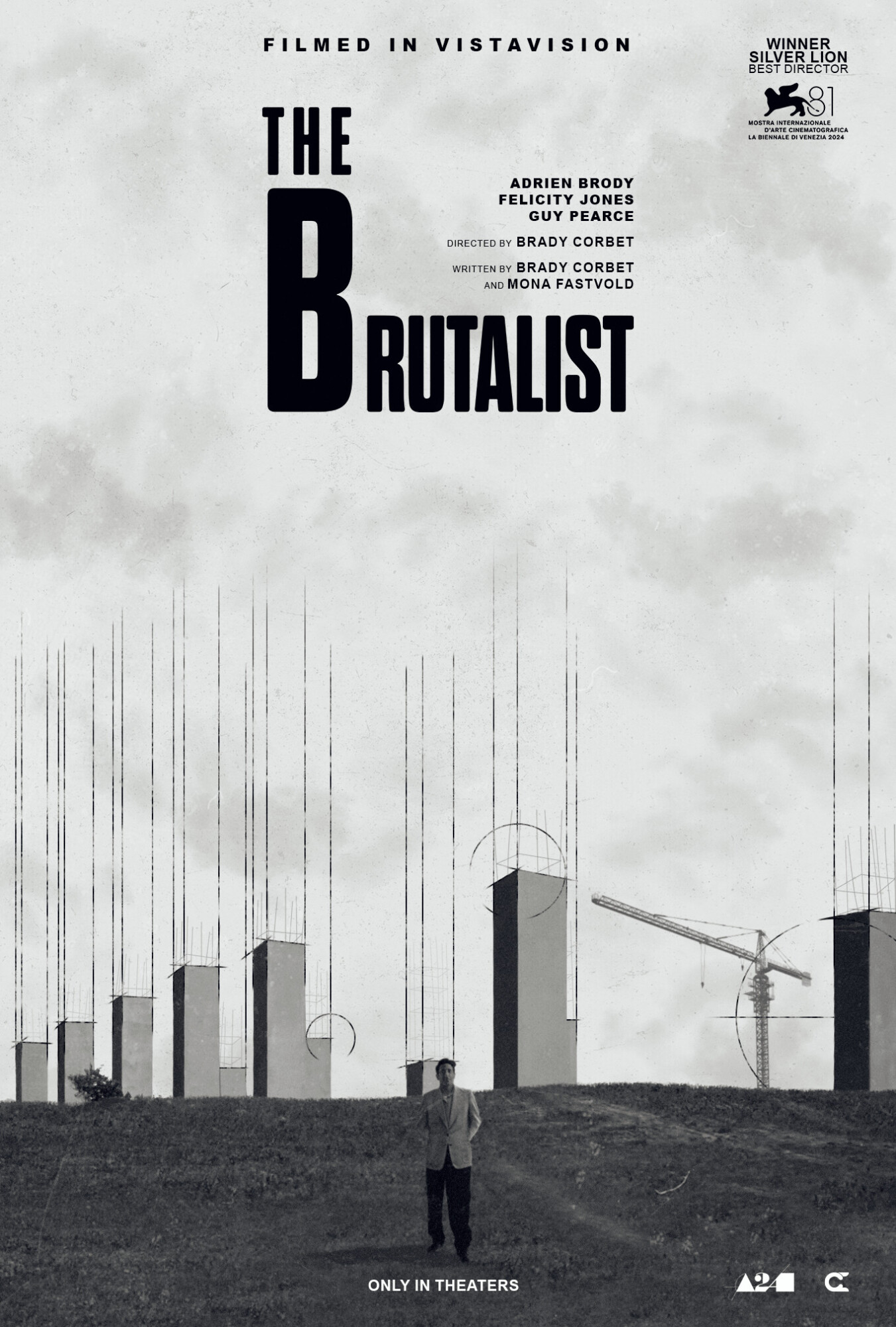 The Brutalist (2024) – Alternative Poster (2nd Version) | Poster By ClemsGraphics