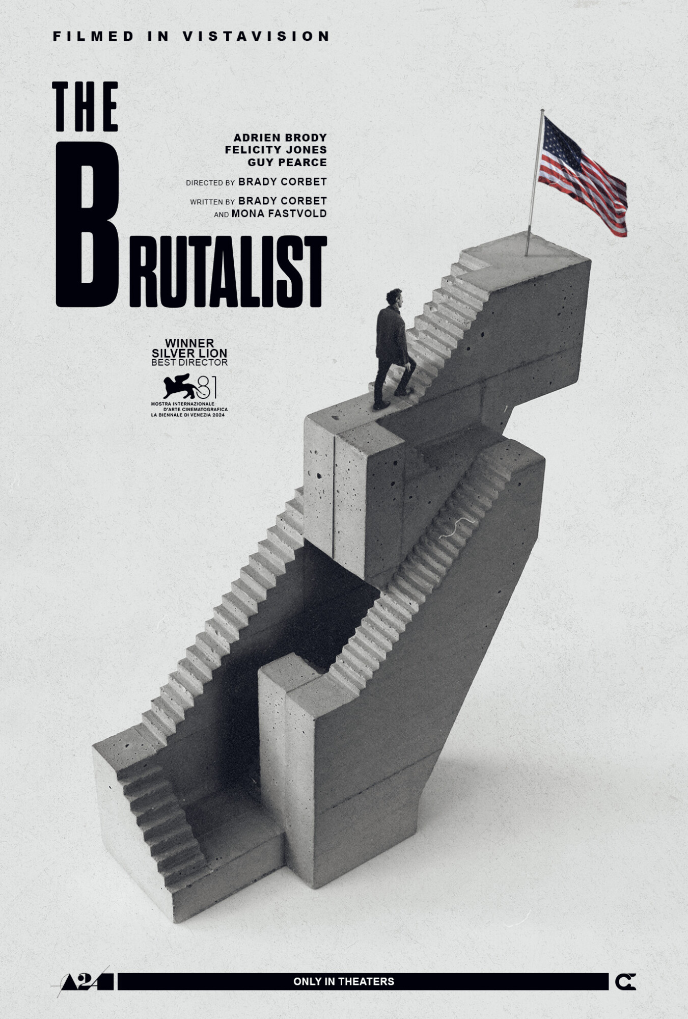 The Brutalist (2024) – Alternative Poster (3rd Version) | Poster By ClemsGraphics