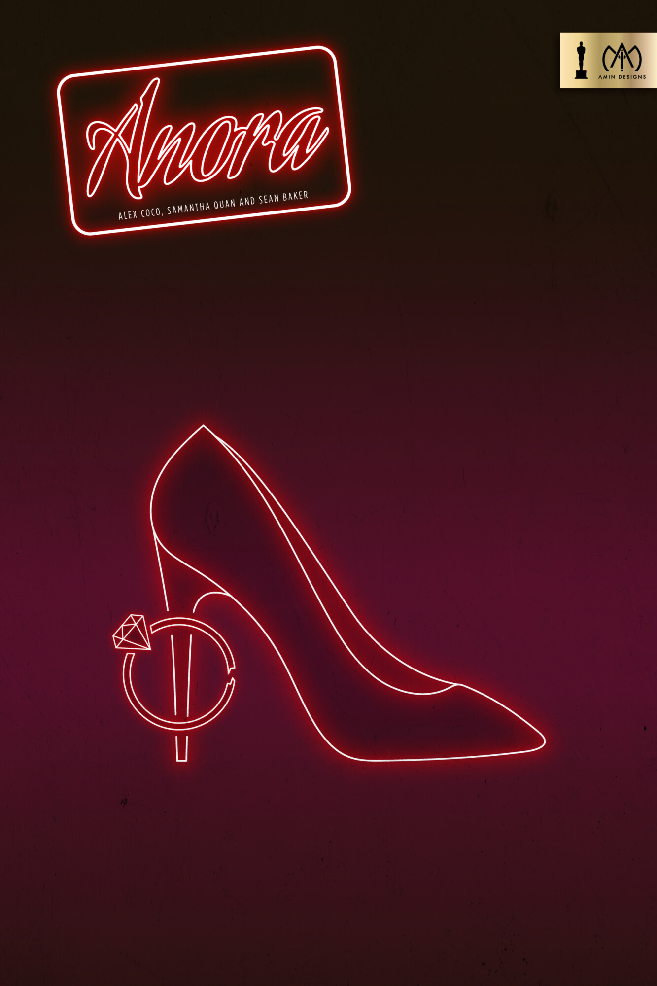 Anora – Oscars 2025 Best Picture | Poster By AMIN Designs