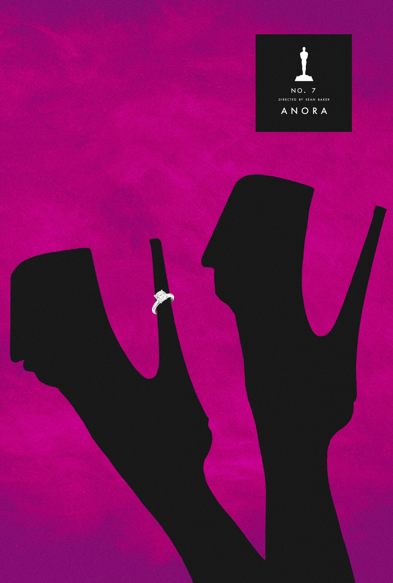 Oscars 2025: Anora | Poster By Haley Turnbull