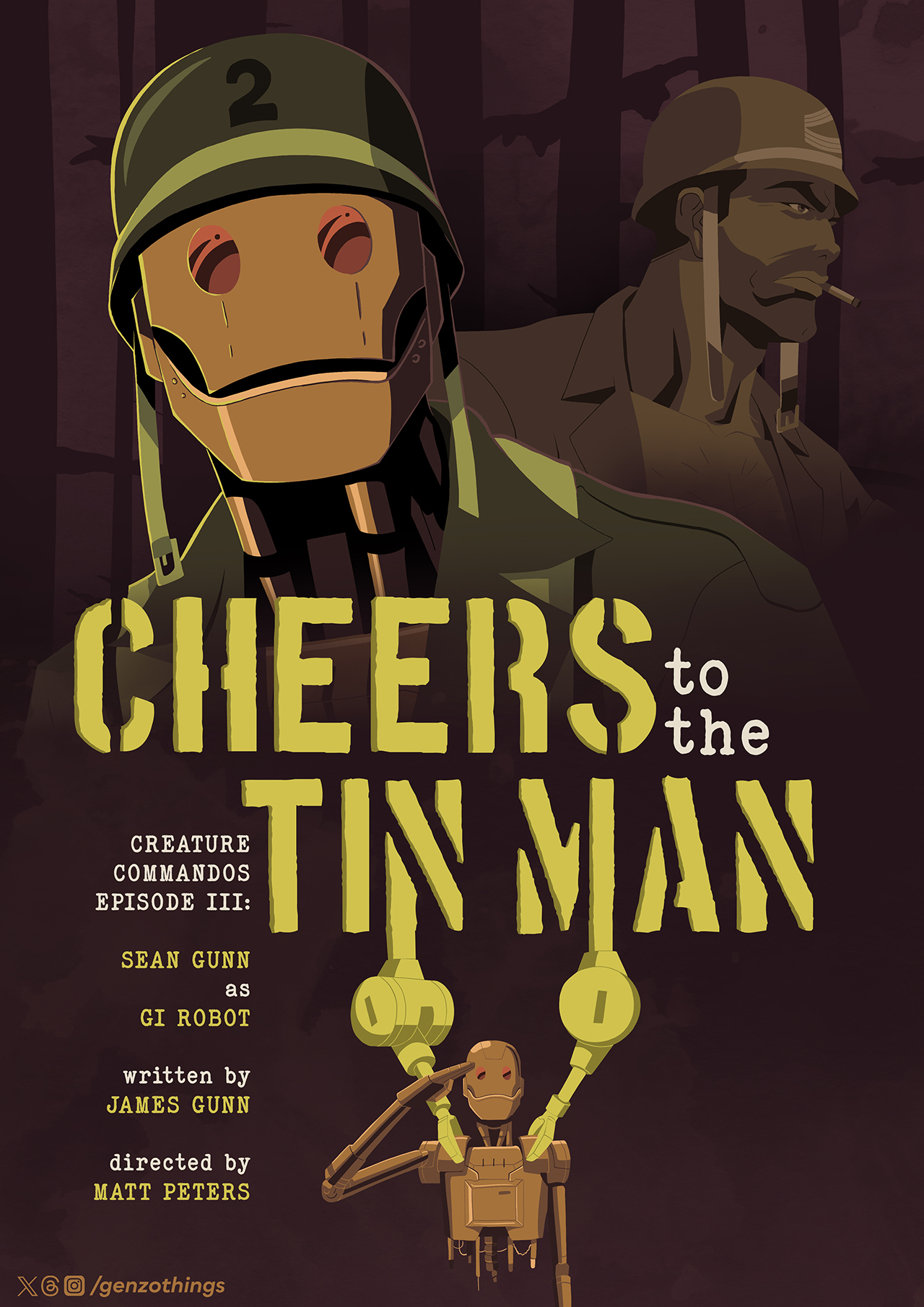 Creature Commandos: Episode 3 | Poster By Genzo