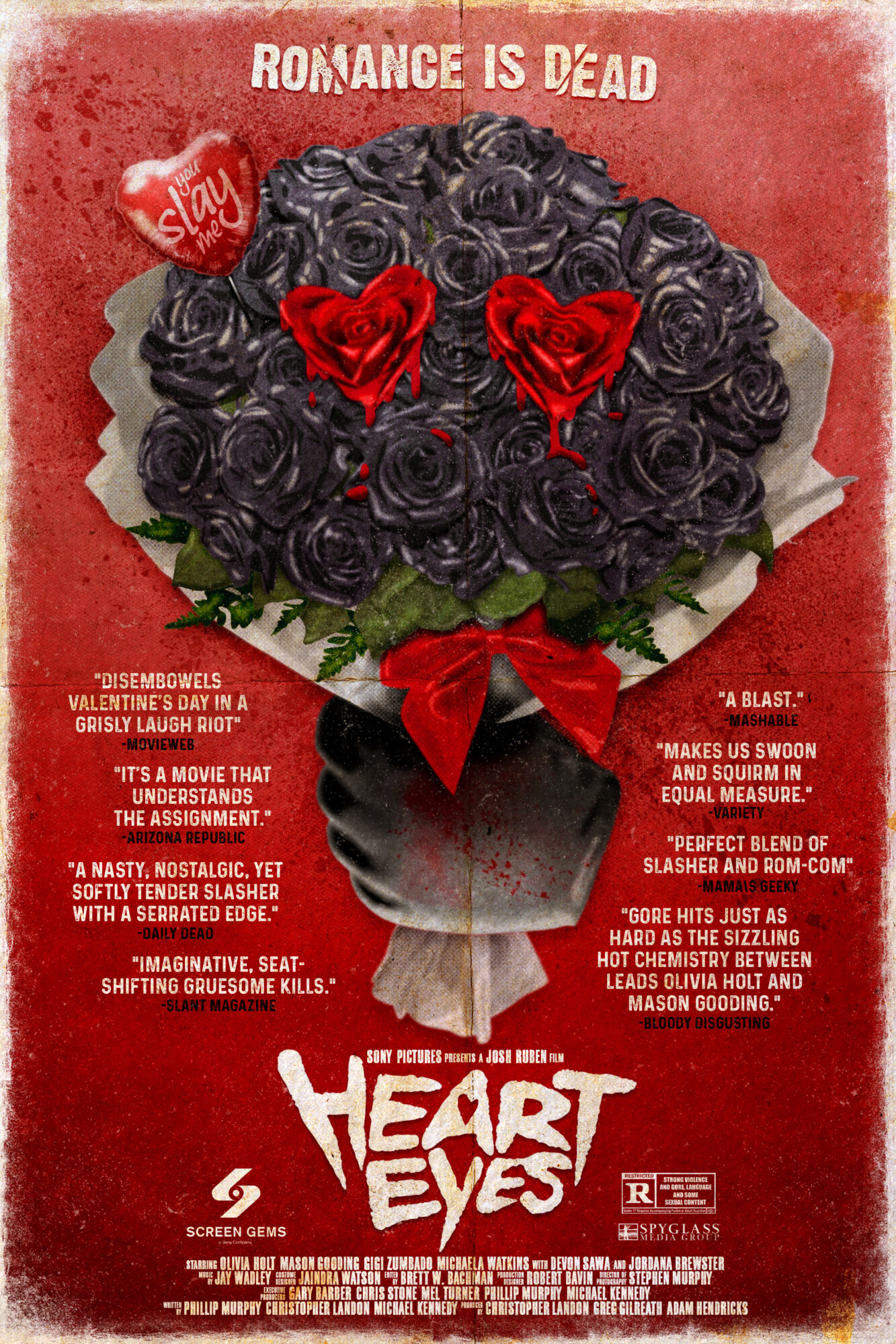 Heart Eyes Poster (Roses) | Poster By Franknberry