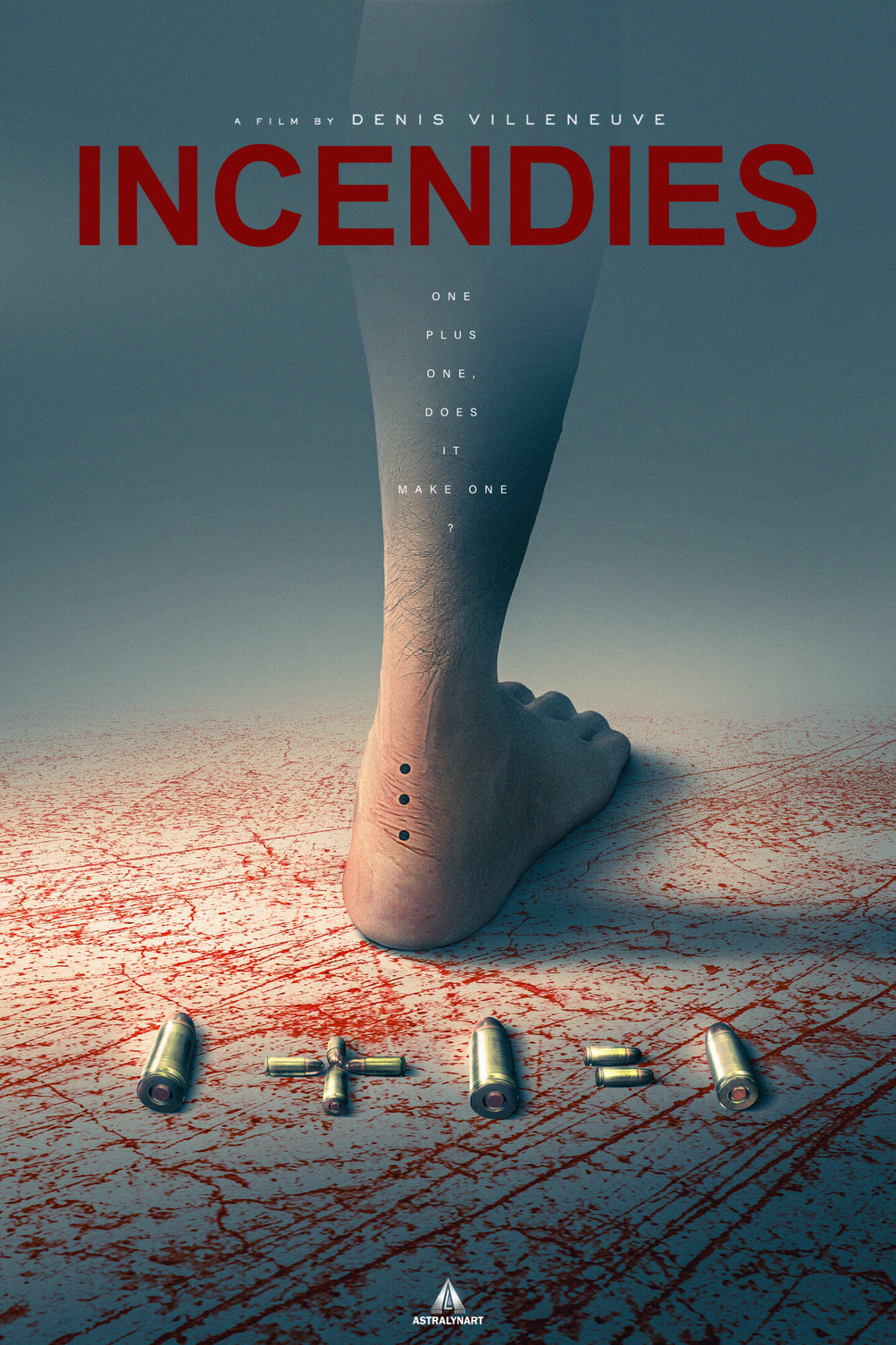 INCENDIES (2010) Alternate Poster | Poster By Pronob Chakraborty