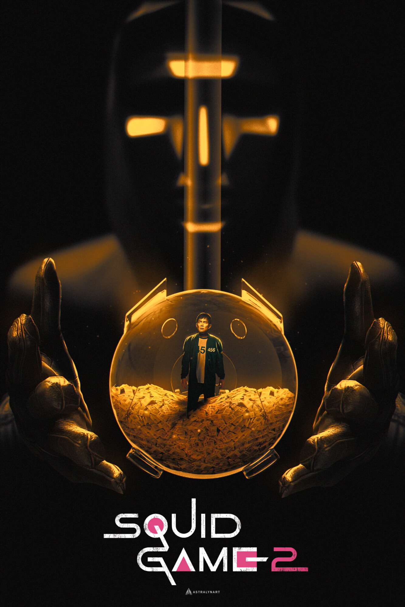 Squid Game Season 2 Poster | Poster By Pronob Chakraborty