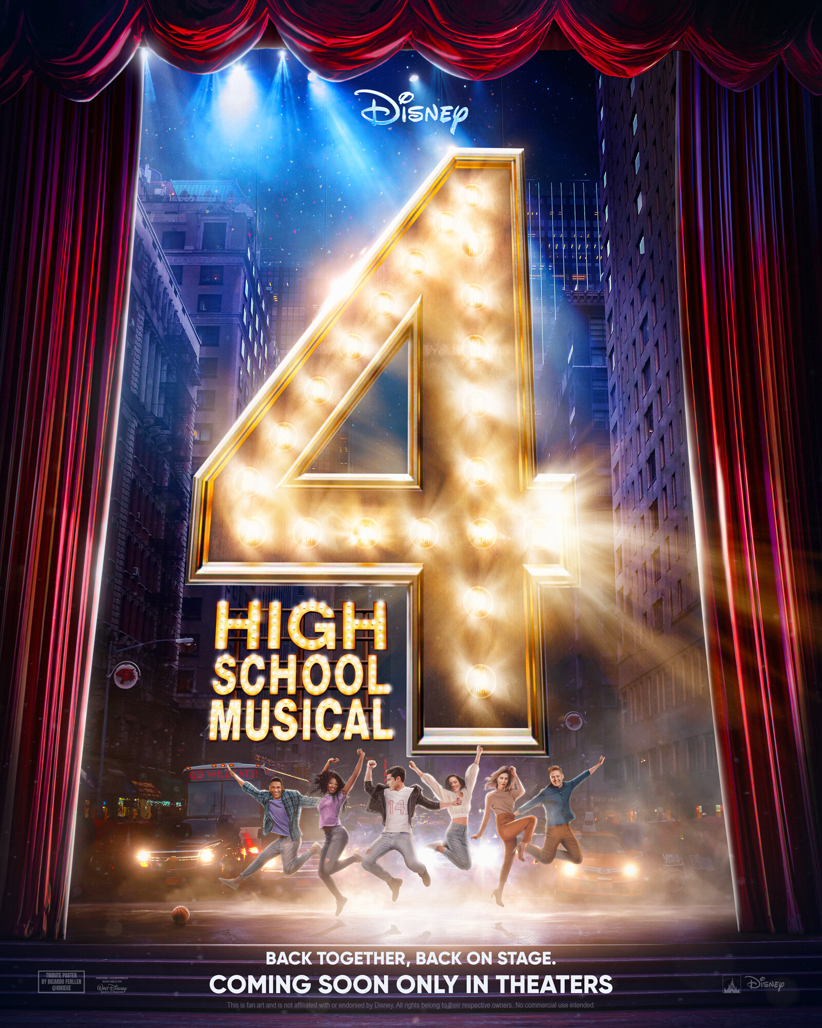 High School Musical 4 - Fan Art | Poster By Rikiege
