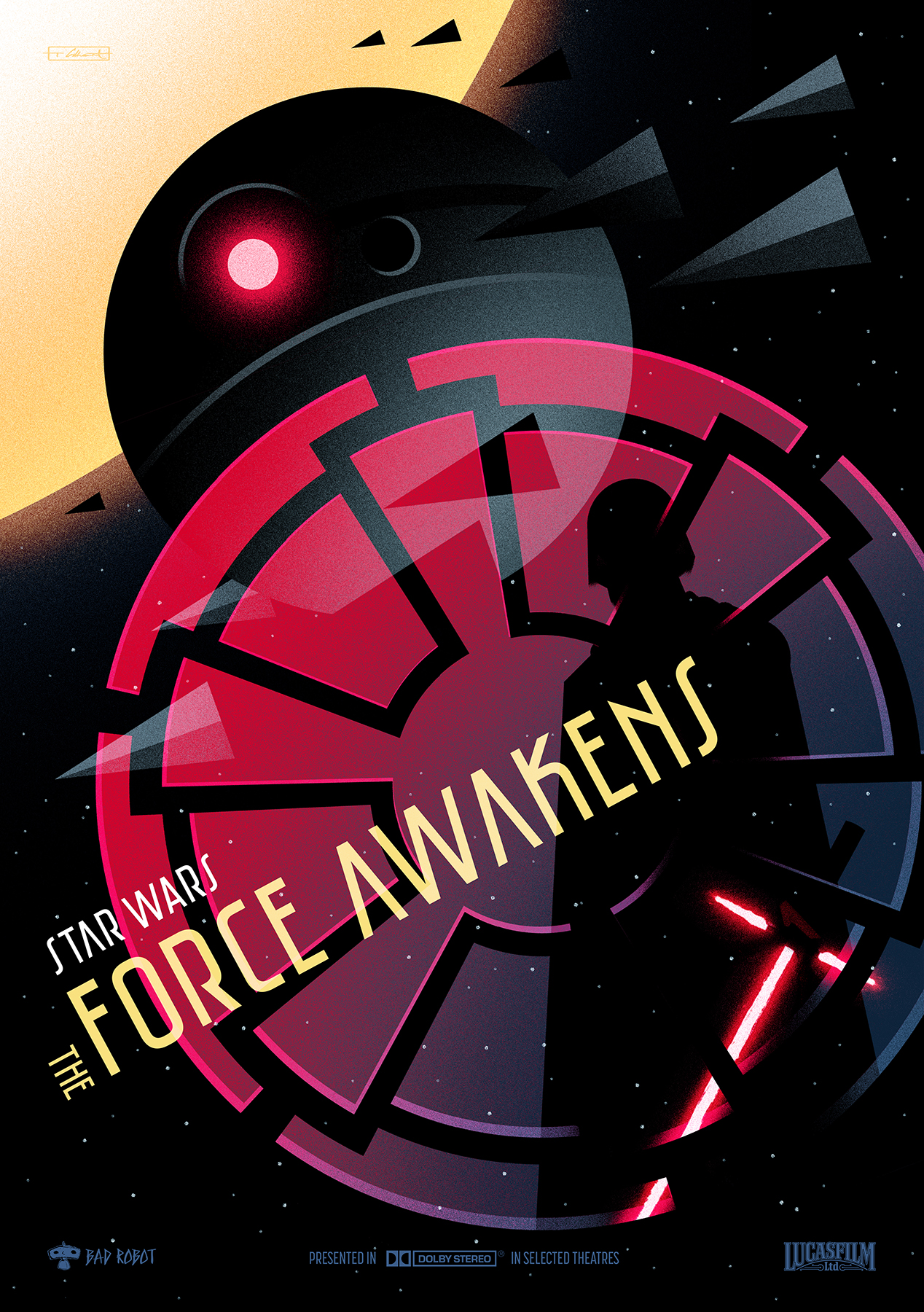 Star Wars: The Force Awakens (2015) | Poster By Gilbert_posters