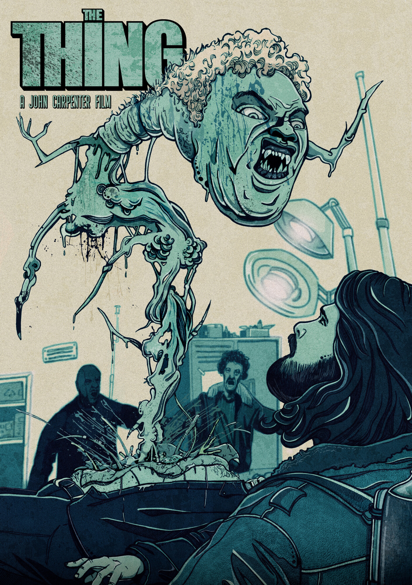 THE THING | Poster By Sam Holland