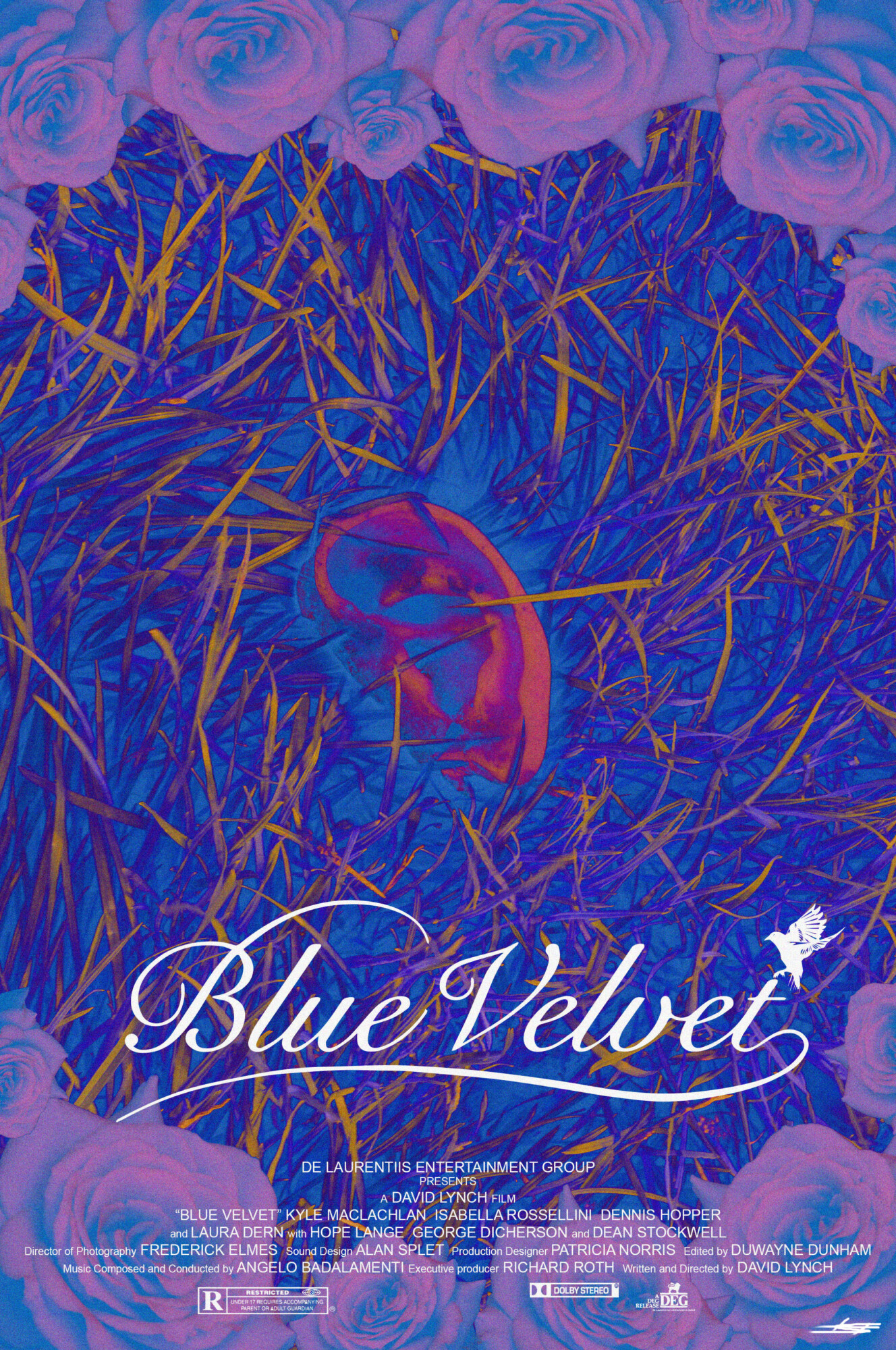 Blue Velvet | Poster By Santiago Bruni