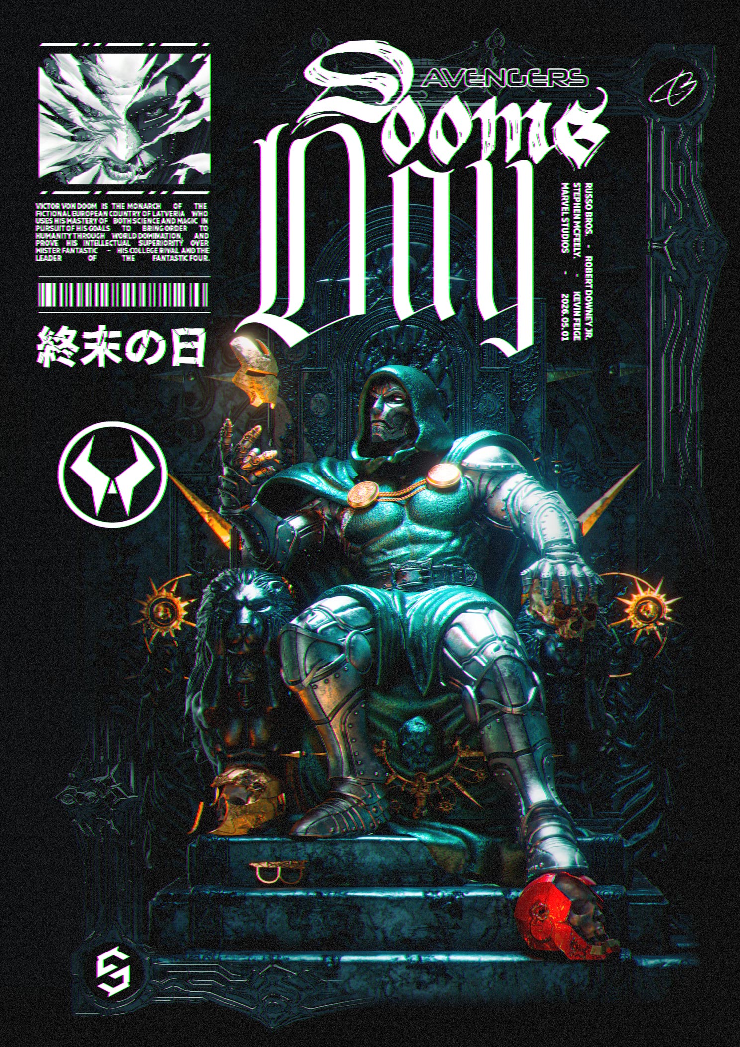 Avengers Doomsday | Poster By Bartos Gyorgy