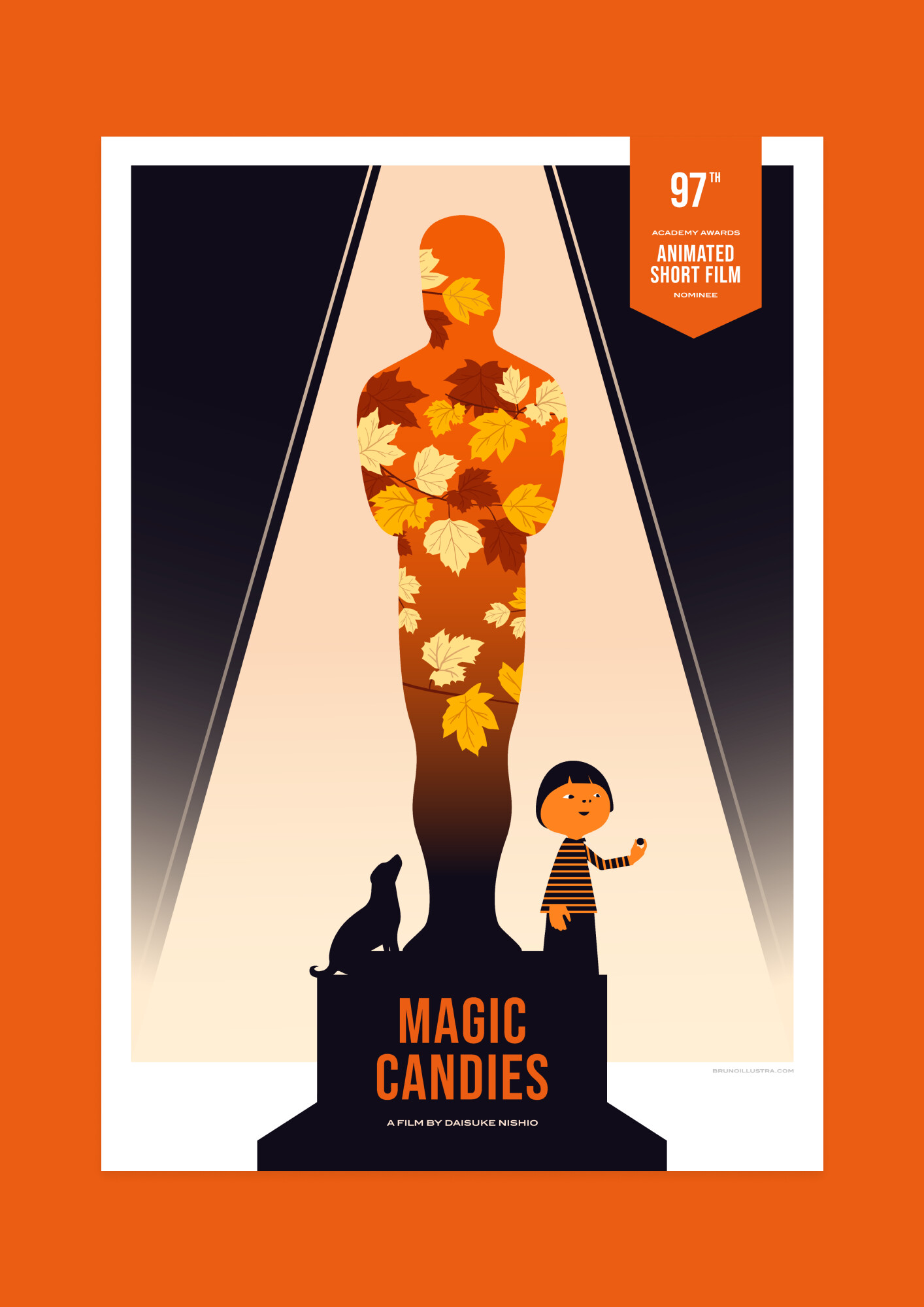 Magic Candies Minimalist Poster | Poster By Bruno Carvalho