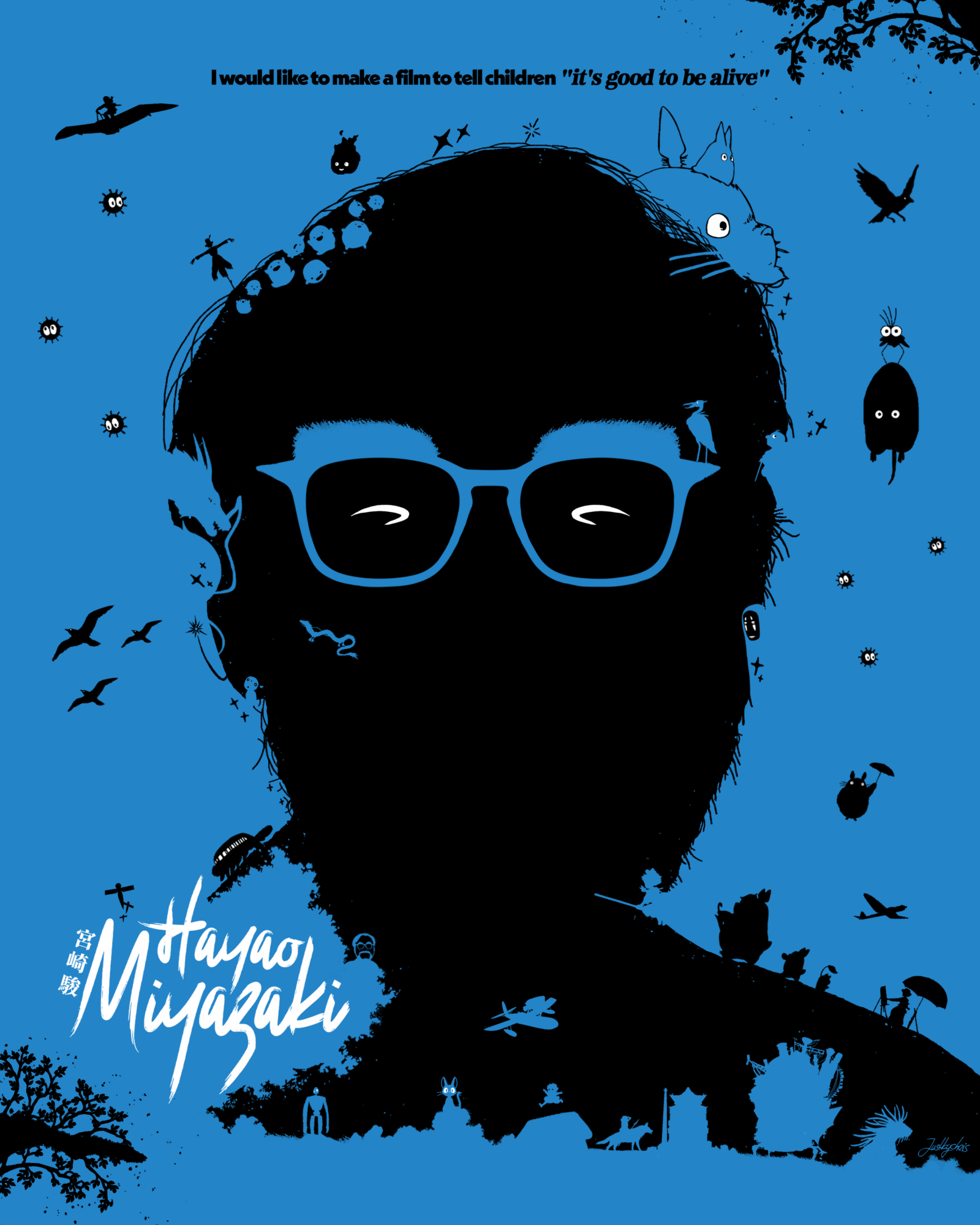 Studio Ghibli - Hayao Miyazaki | Poster By Justbychris*