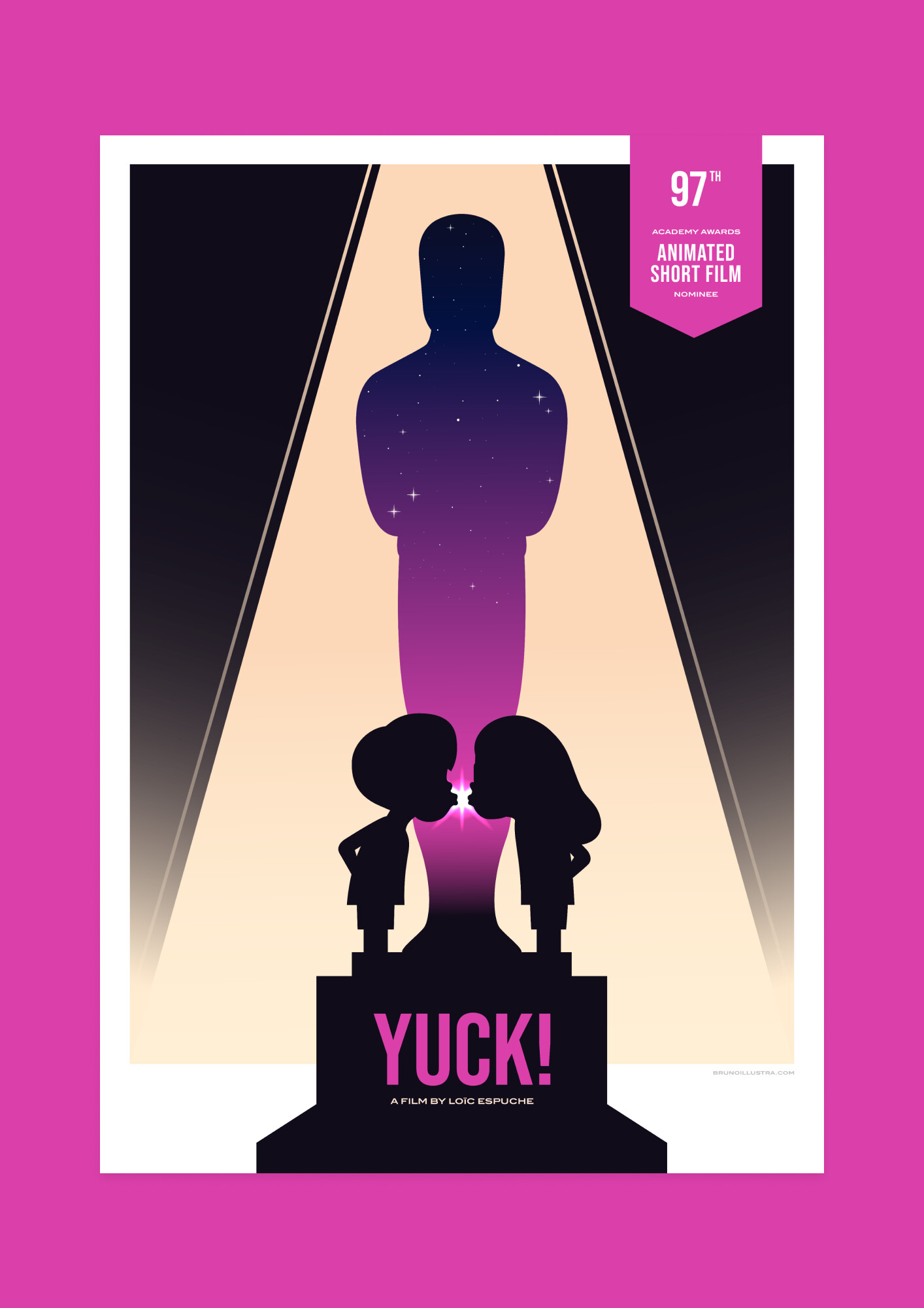 Yuck! Minimalist Poster | Poster By Bruno Carvalho