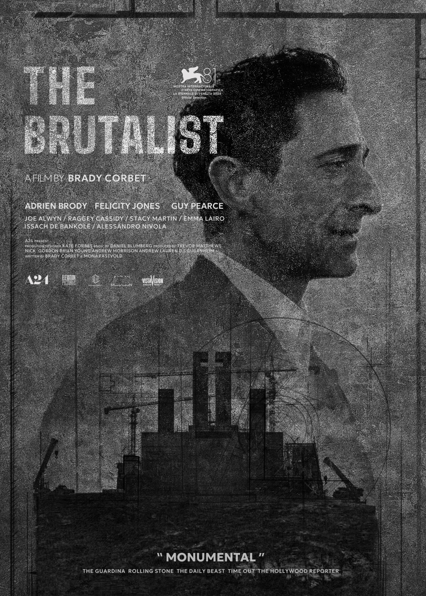 The Brutalist | Poster By Jing L