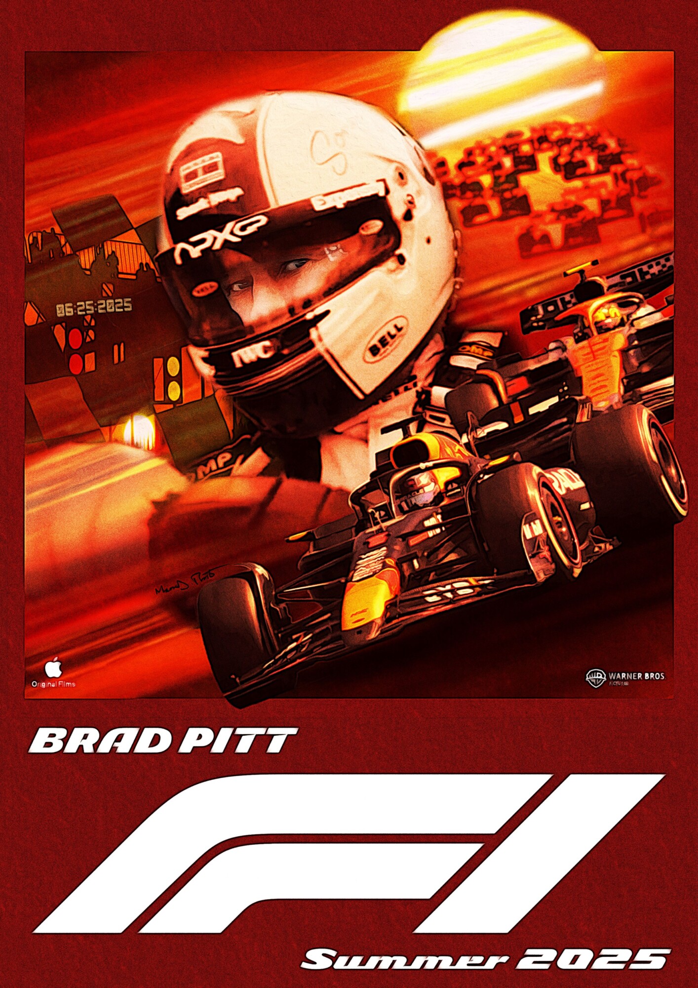 F1 Movie Poster | Poster By Frosdee