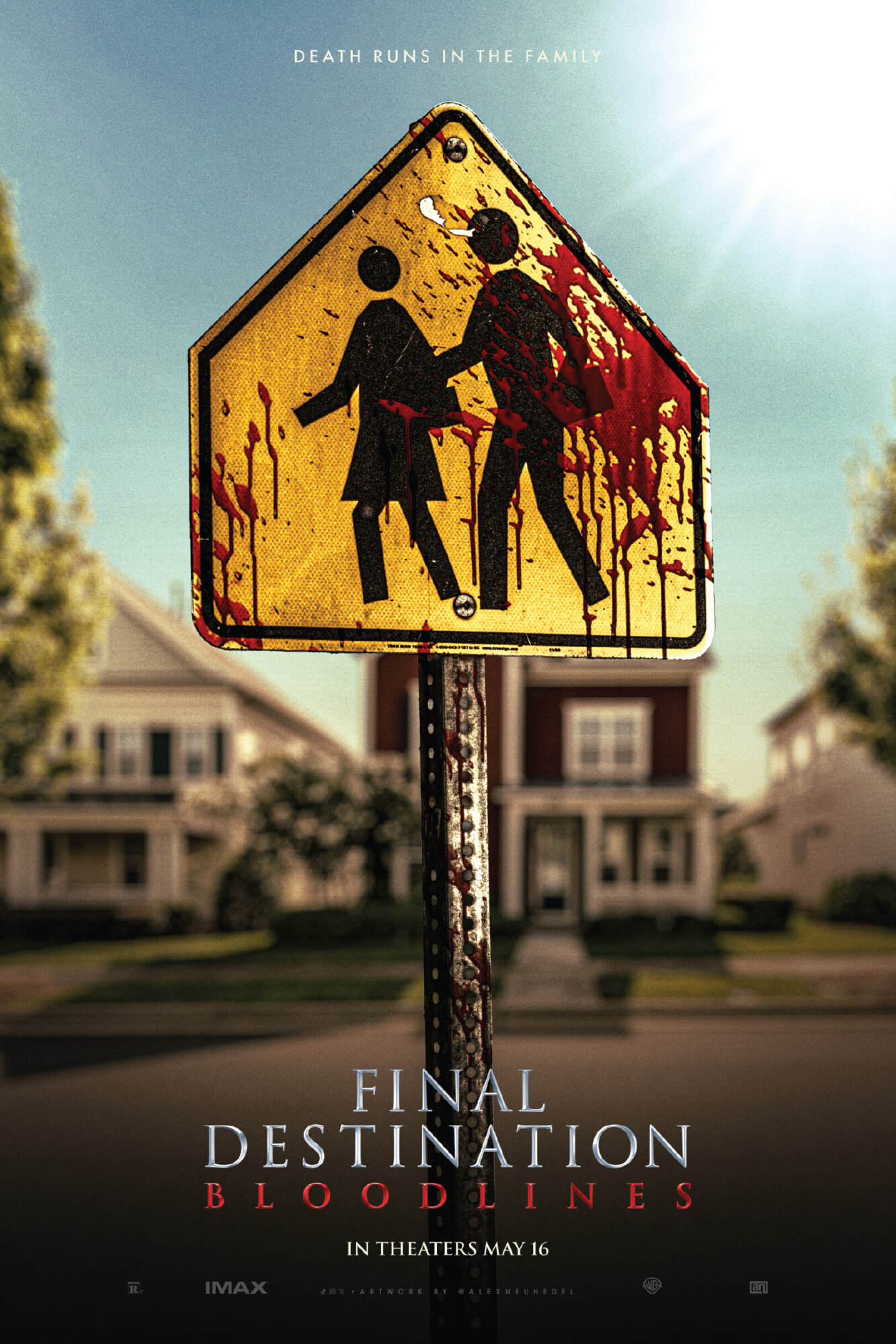 Final Destination: Bloodlines (2025) | Poster By ALEX NEUHEDEL