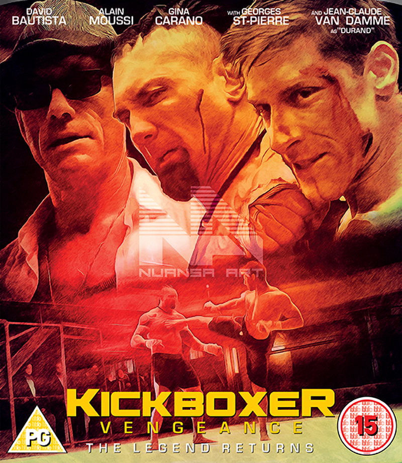 Kickboxer Vengeance | Poster By Nuansa Art