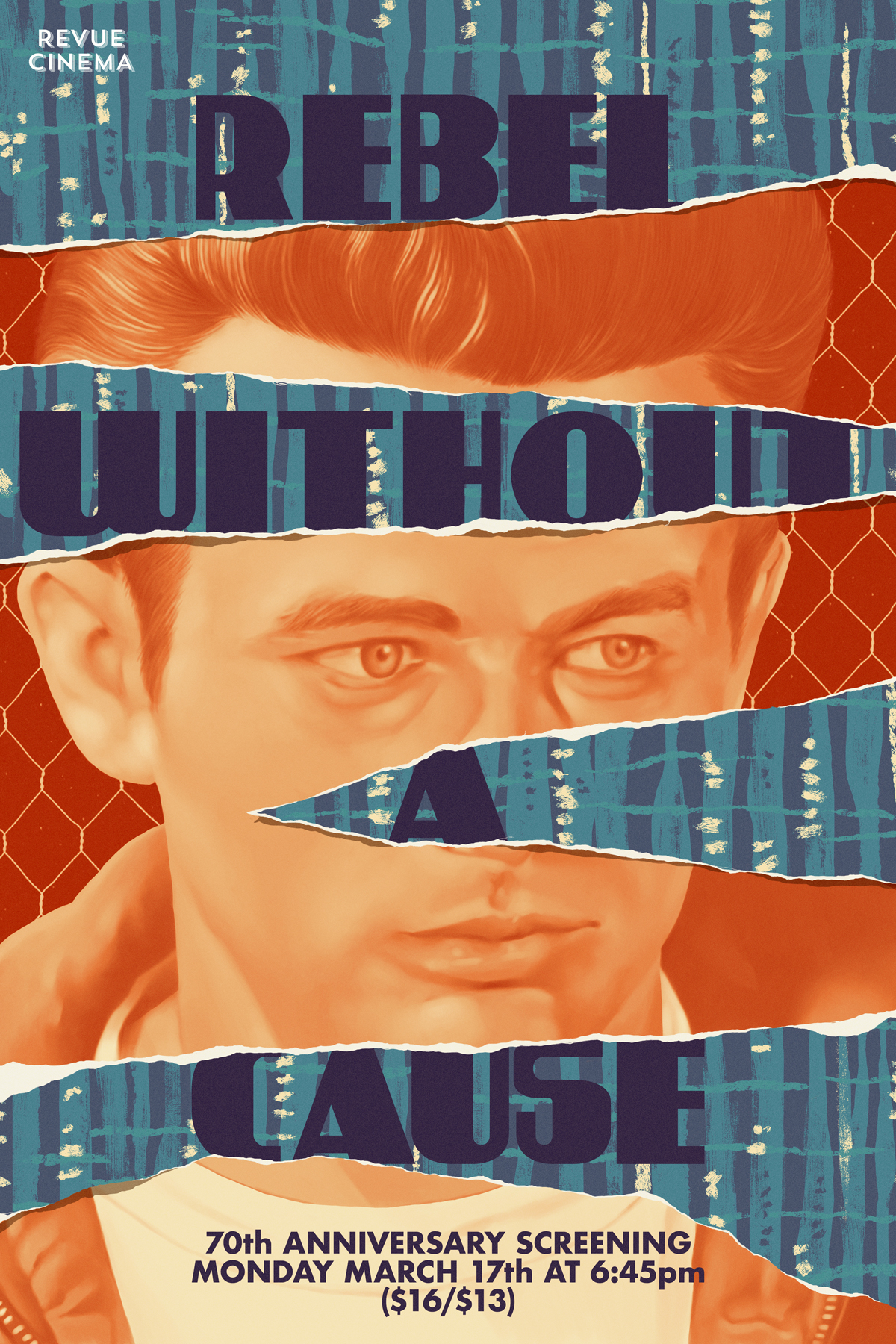 Revue Cinema - Rebel Without A Cause | Poster By Bturnerinfo