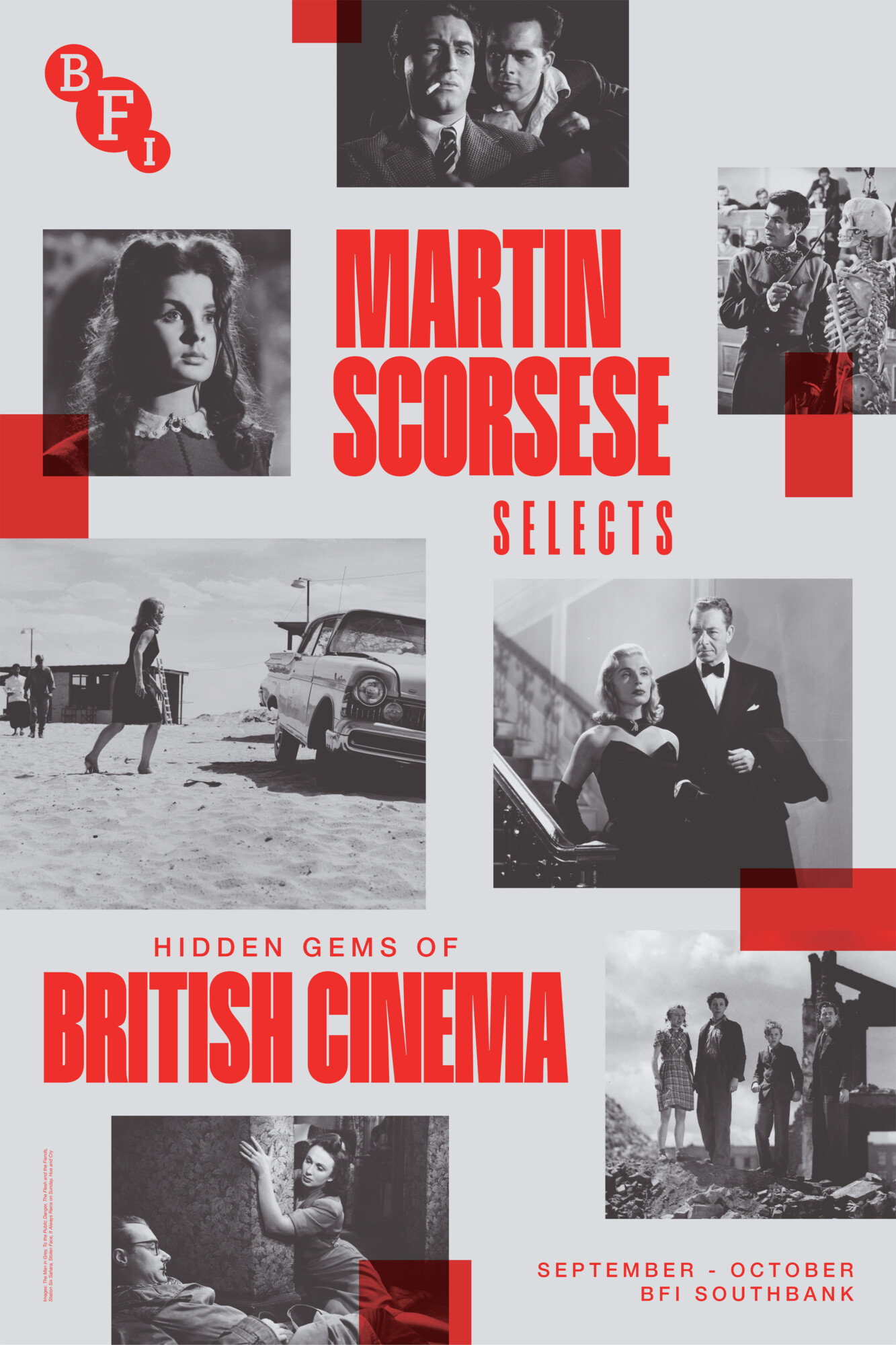 Martin Scorsese: Hidden Gems Of British Cinema | Poster By Howie Thompson