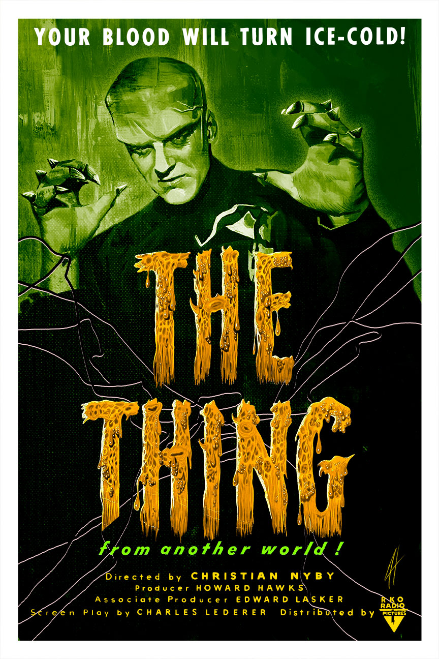 The Thing From Another World | Poster By Joel