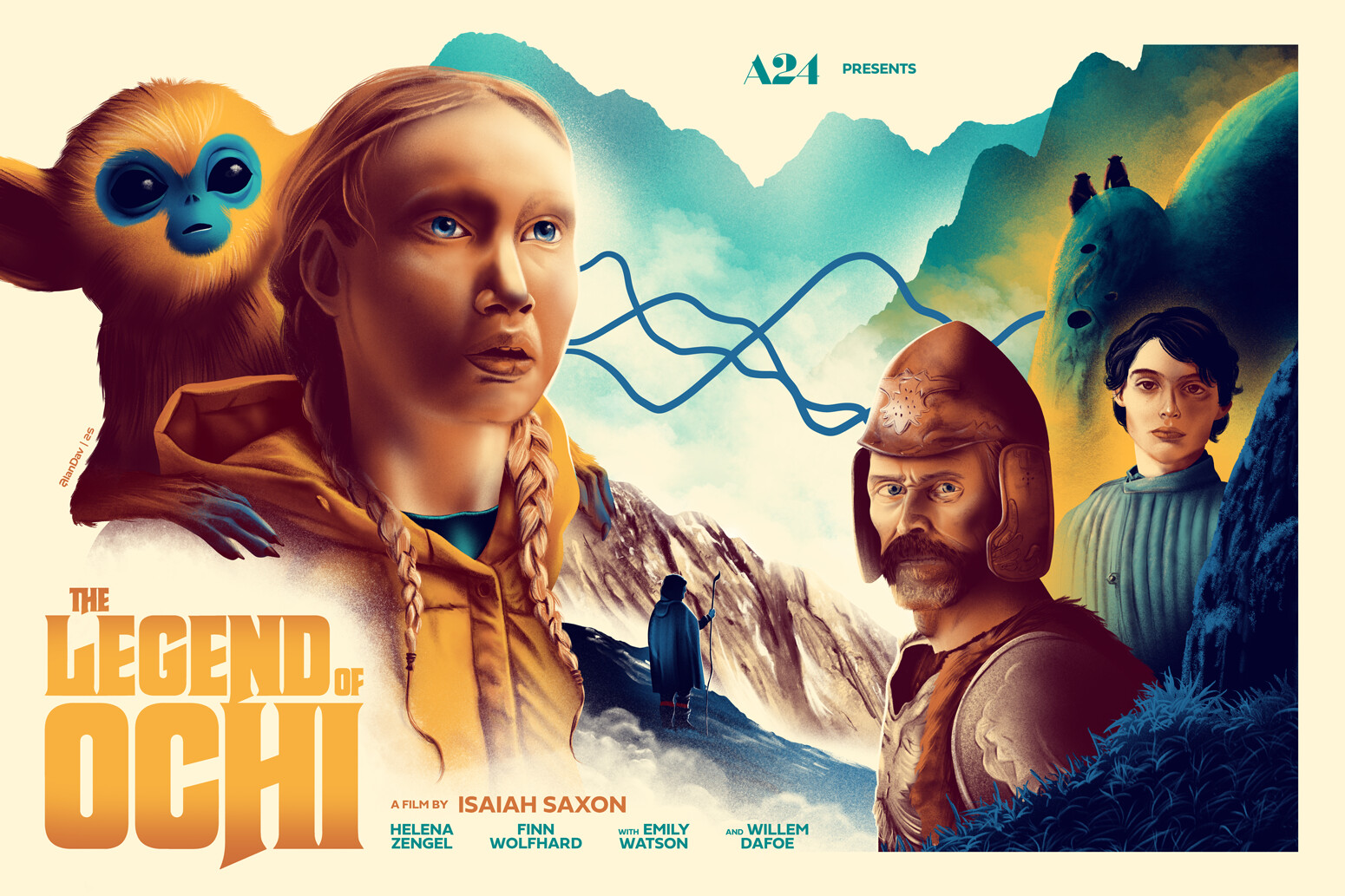 The Legend Of Ochi | Poster By Alan David