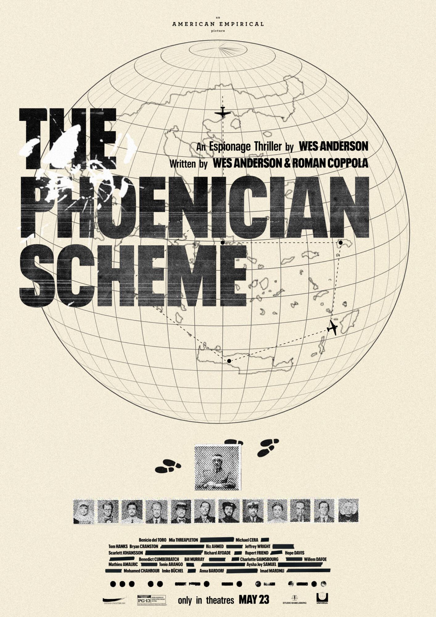The Phoenician Scheme (2025) | Poster By Jeremy Arblaster