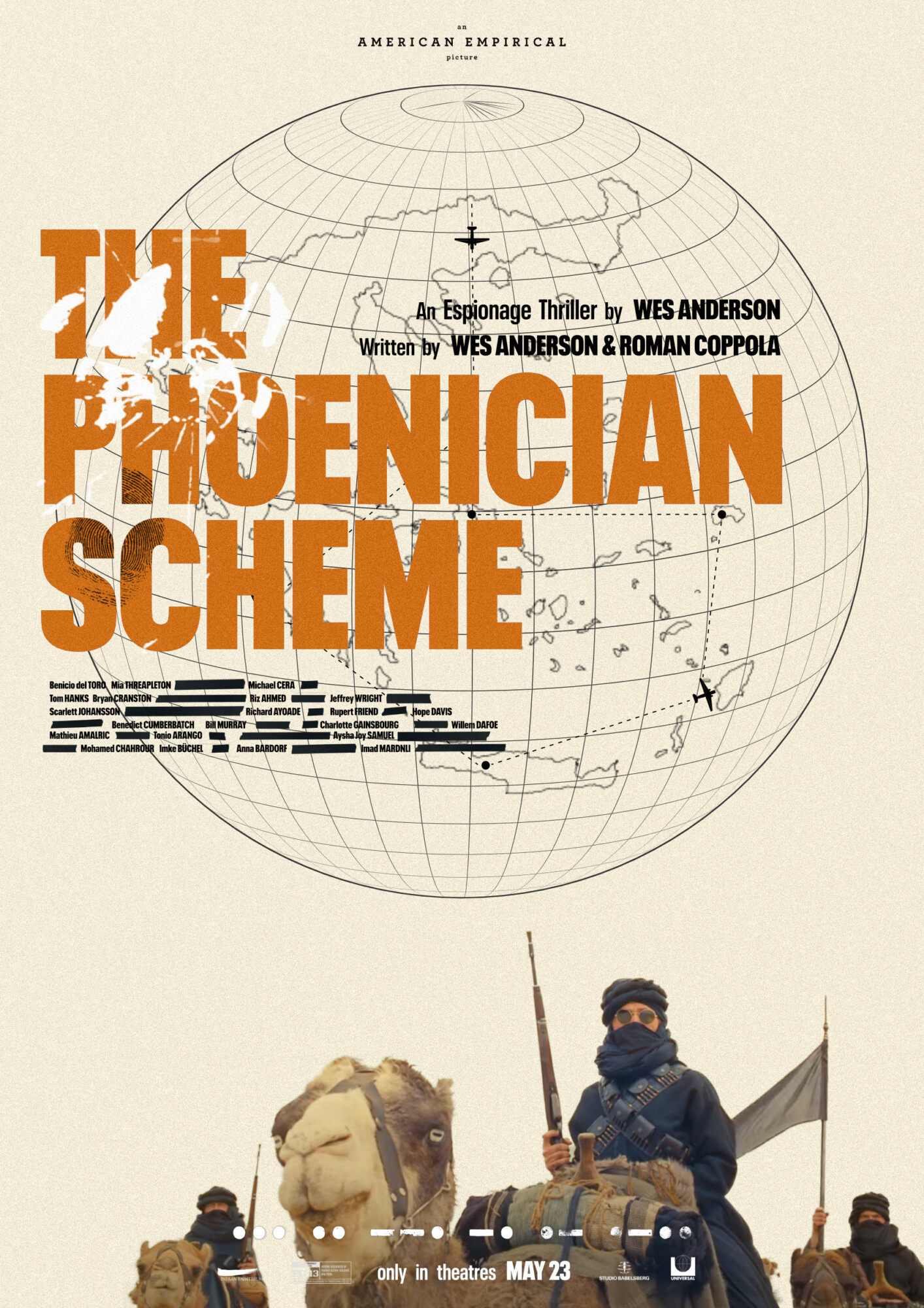The Phoenician Scheme (2025) | Poster By Jeremy Arblaster