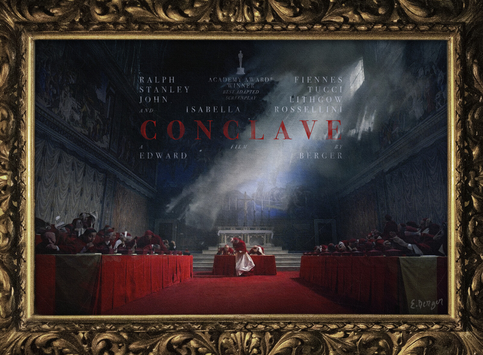 CONCLAVE | Poster By Amandine Paquis
