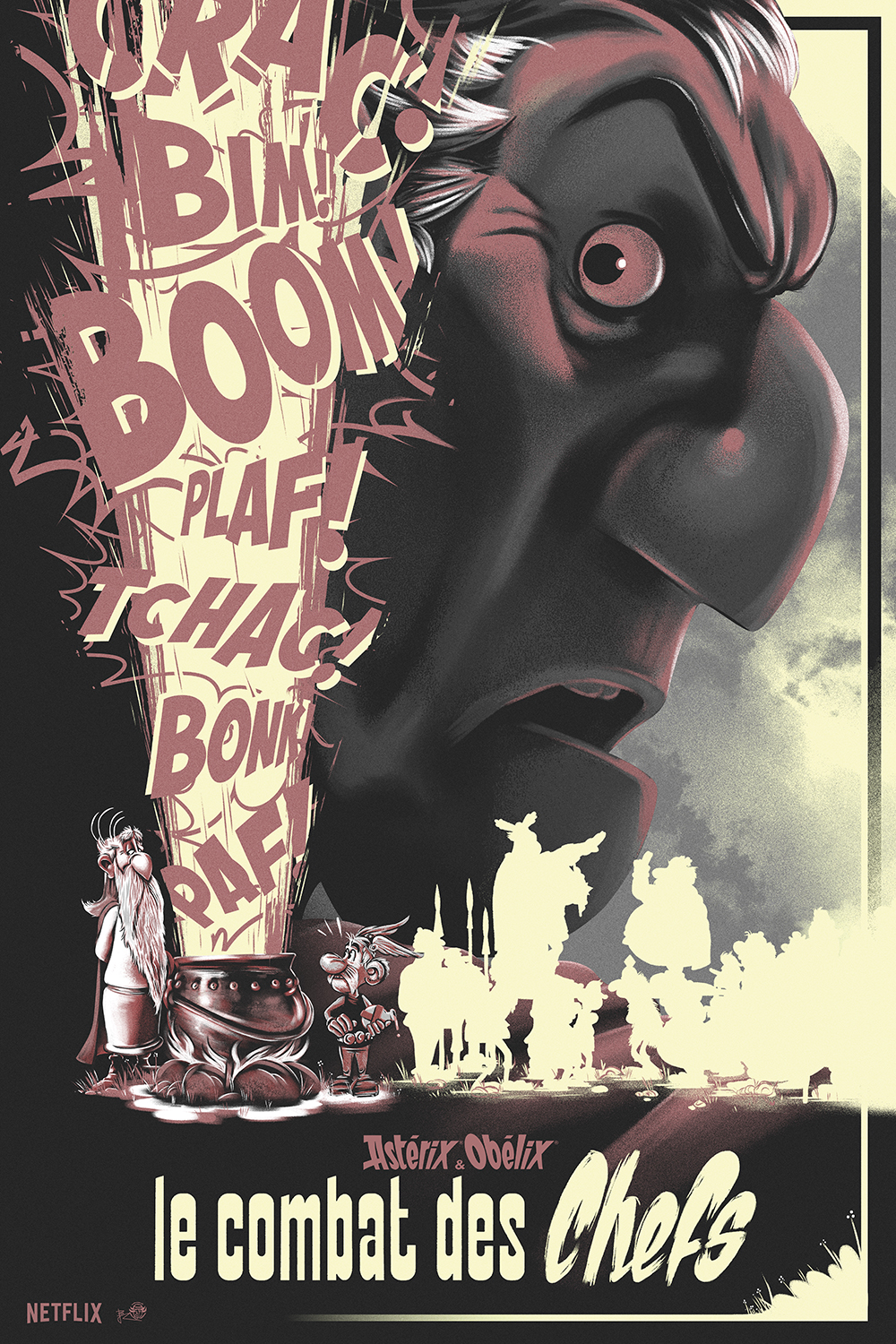 Le Combat Des Chefs ! | Poster By Jibax-jbroux