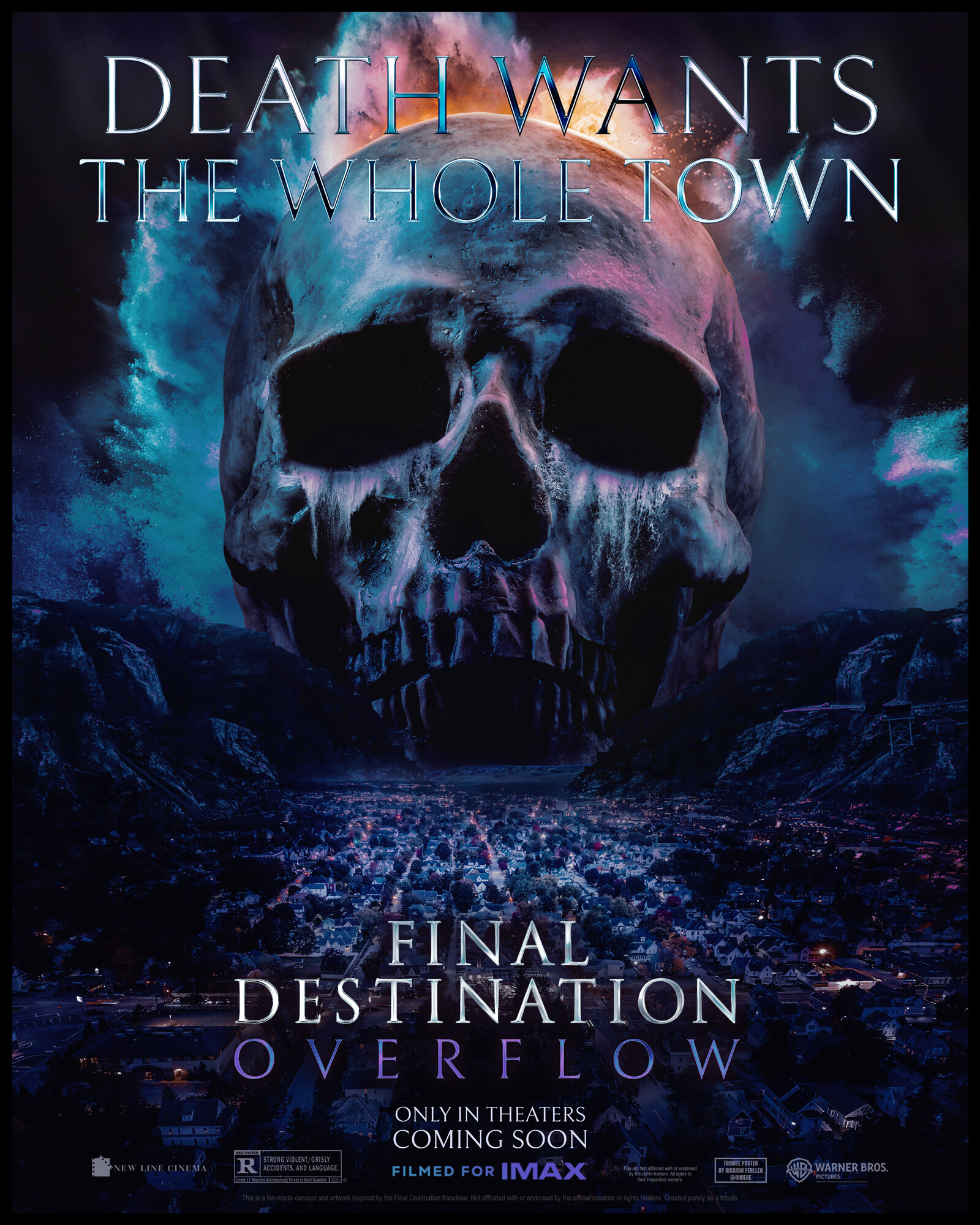 Final Destination Overflow - Fan Poster/Idea (Final Destination 7 ...