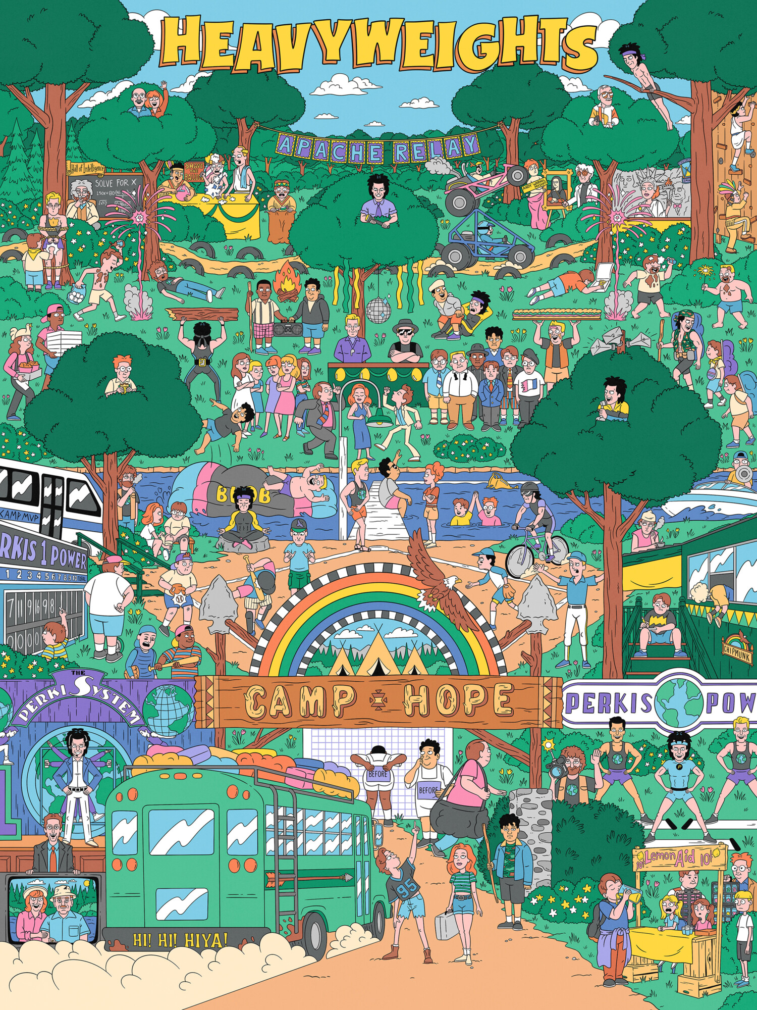 Heavyweights | Poster By Derek Eads